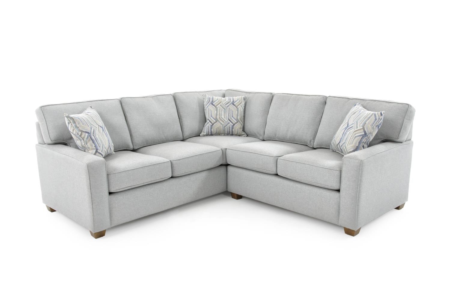 Capris Furniture 145 L145-1+S145-2 HANSON CONFEDERATE Two Piece Corner ...