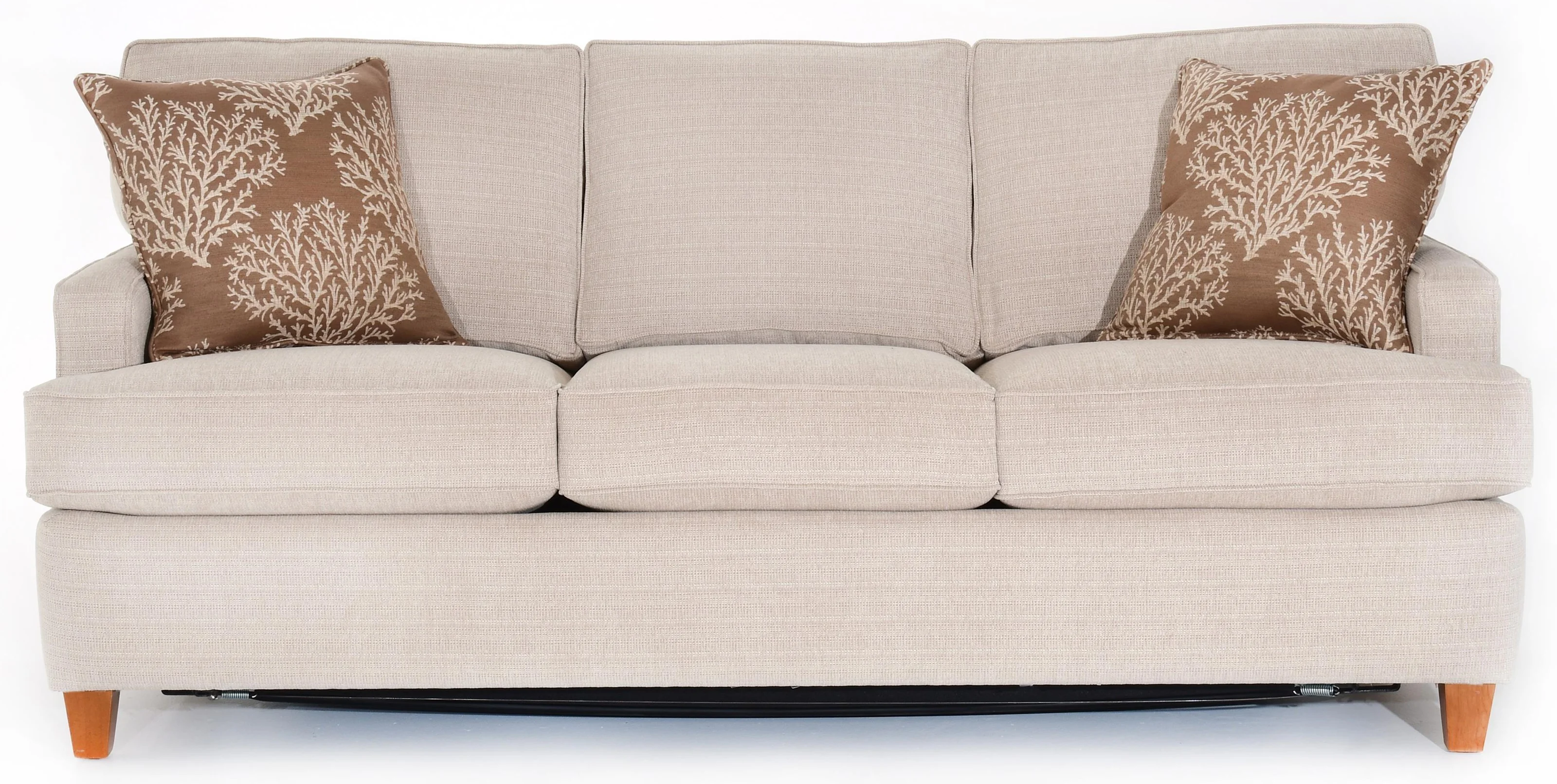 Capris Furniture 162 S162 Contemporary Small-Scale Sofa | Baer's ...