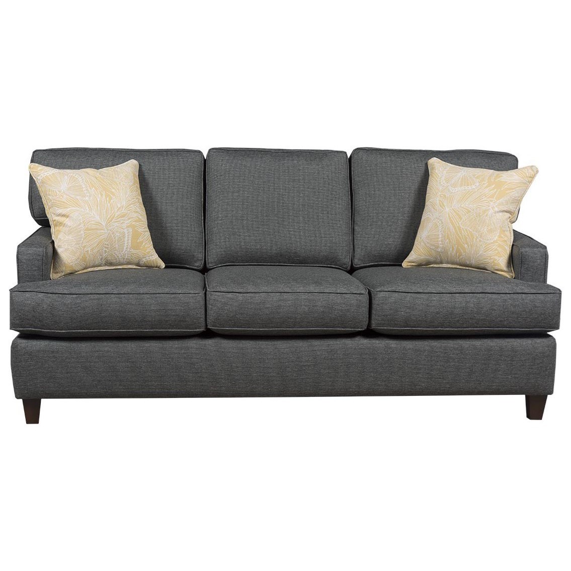 Capris Furniture 162 Q162 Contemporary Small-Scale Sleeper Sofa | Baer ...