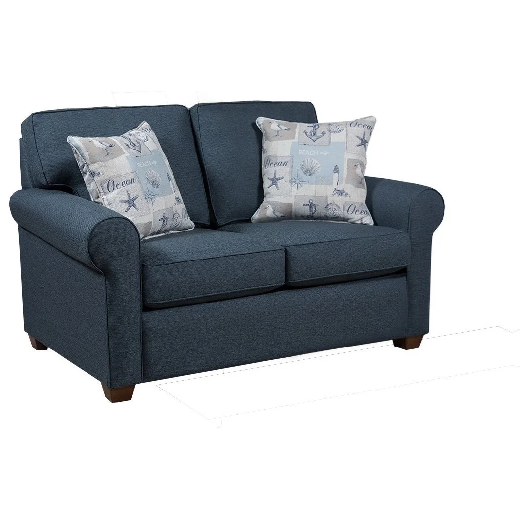 Capris Furniture 912 L912 Casual Loveseat | Turner Home | Love Seats