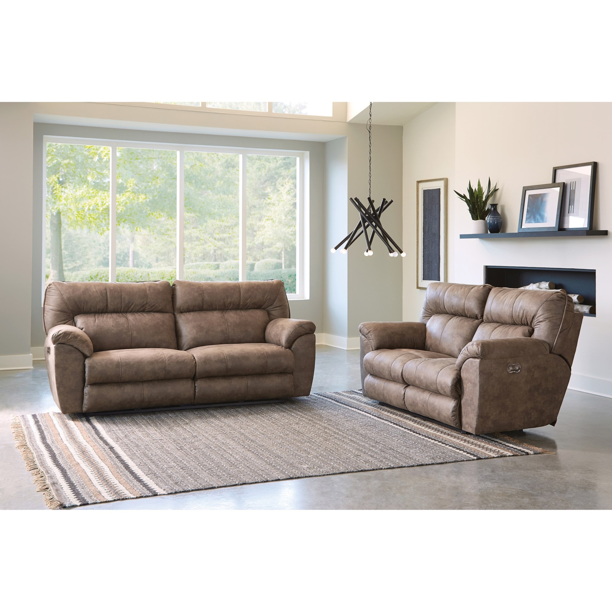 Catnapper 265 Hollins 101342220 Casual Contemporary Power Reclining ...