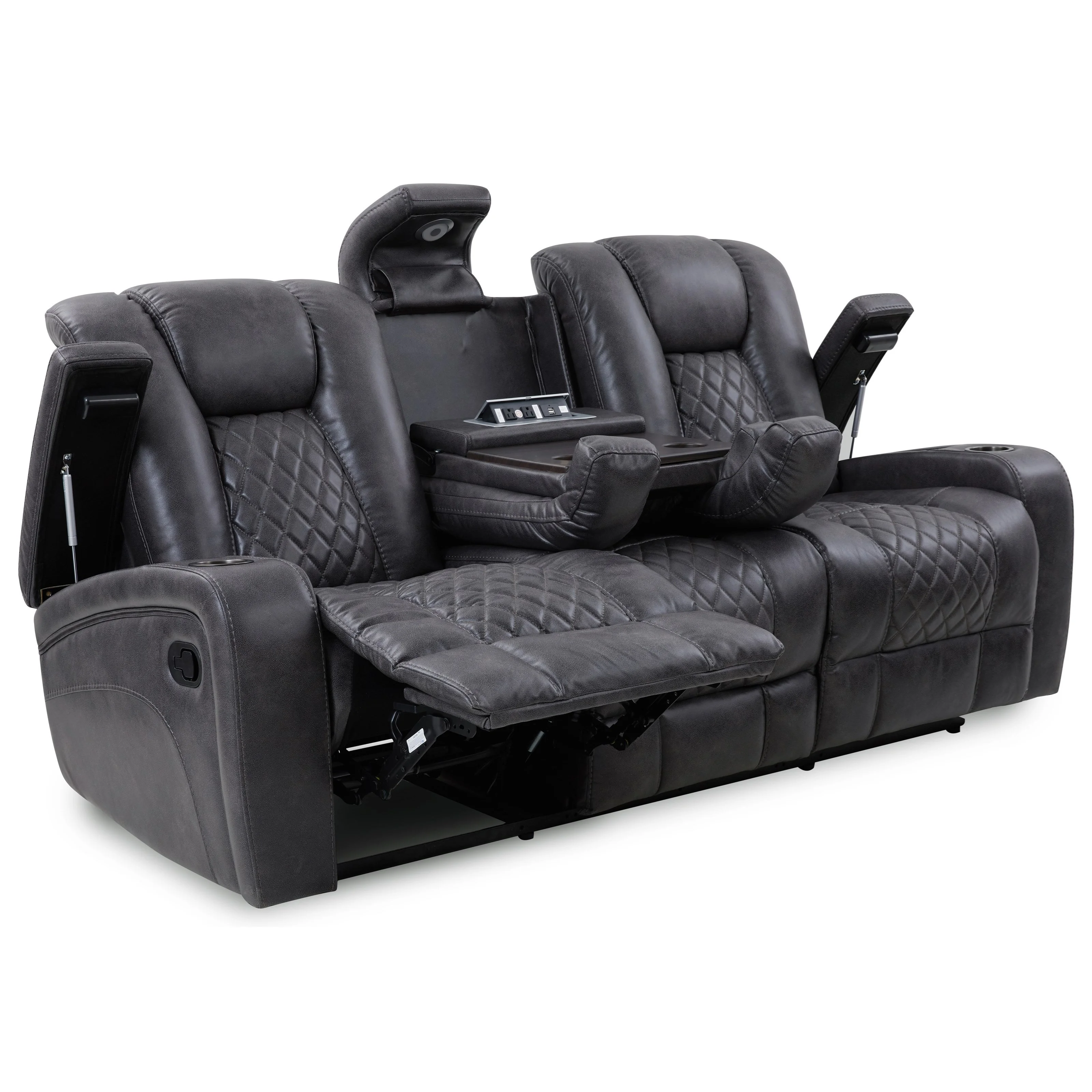 Cheers 70116M 70116M-L3-2M-T-L Contemporary Reclining Sofa with Drop ...