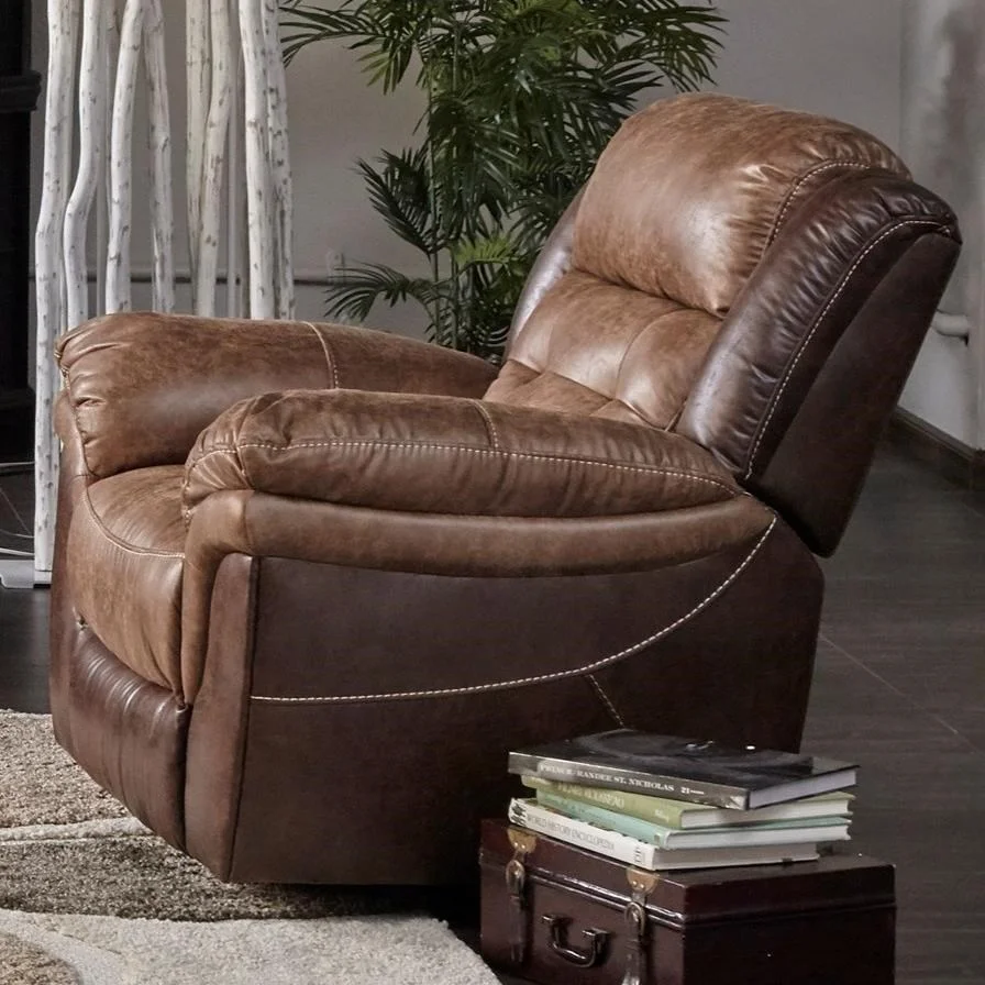 Cheers XW5156M 1311603 Glider Recliner with Pillow Arms | Dunk & Bright ...