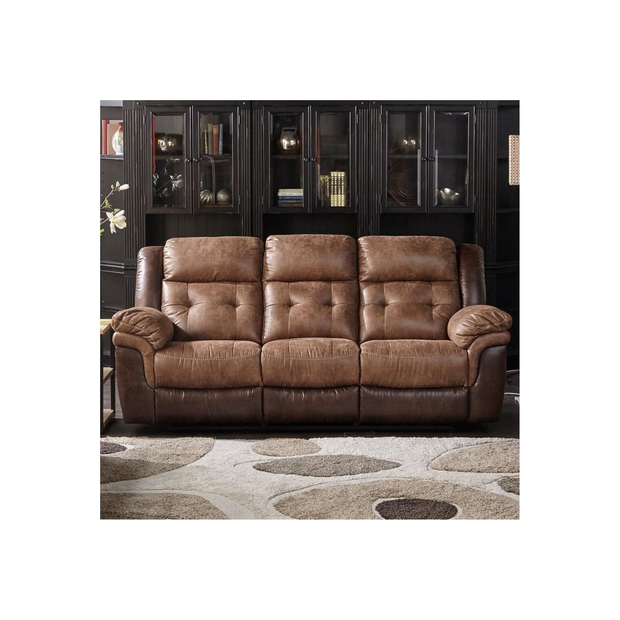 Cheers XW5156M 1311391 Dual Two Tone Reclining Sofa | Dunk & Bright ...