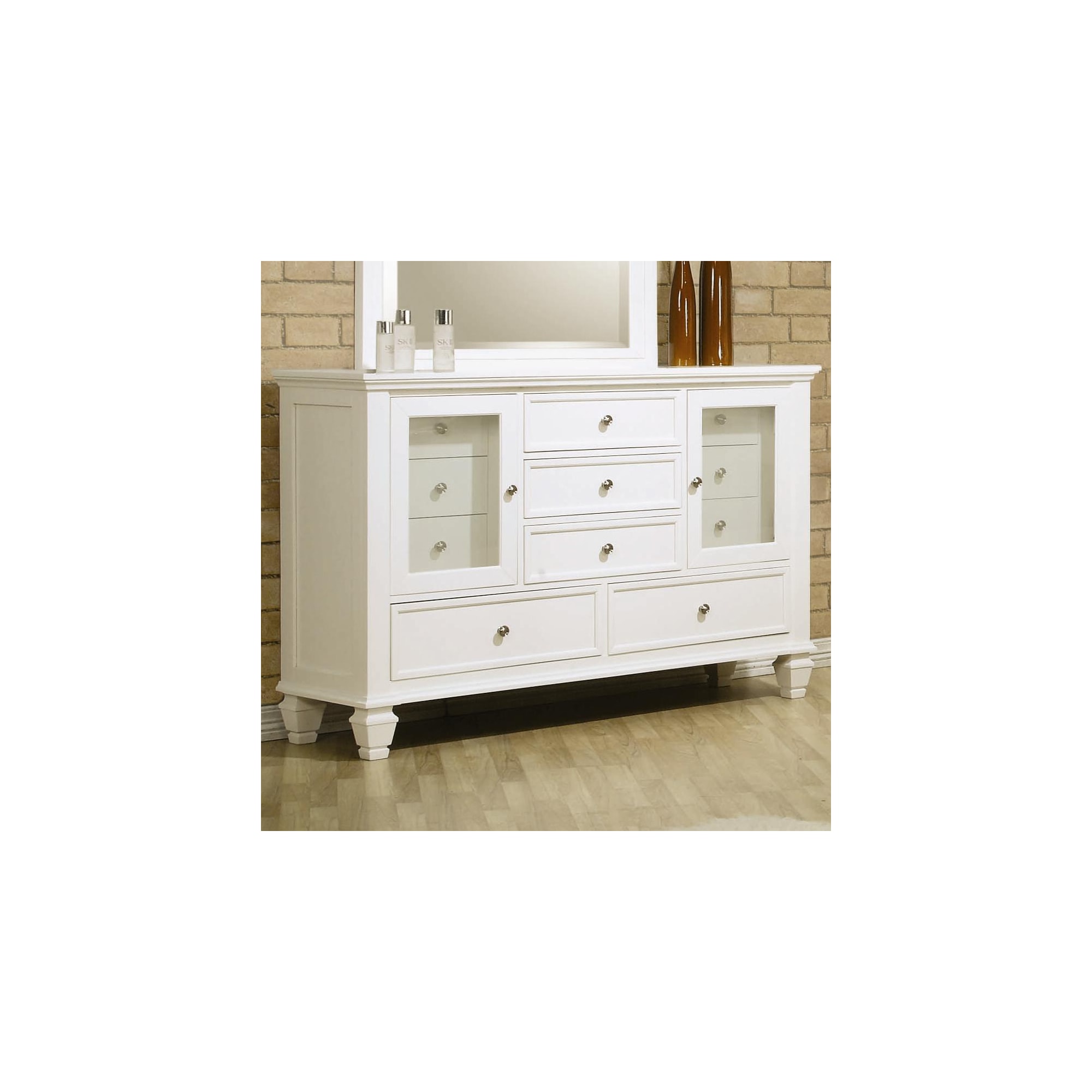 Coaster Sandy Beach 201303 Dresser with 11 Drawers | A1 Furniture ...