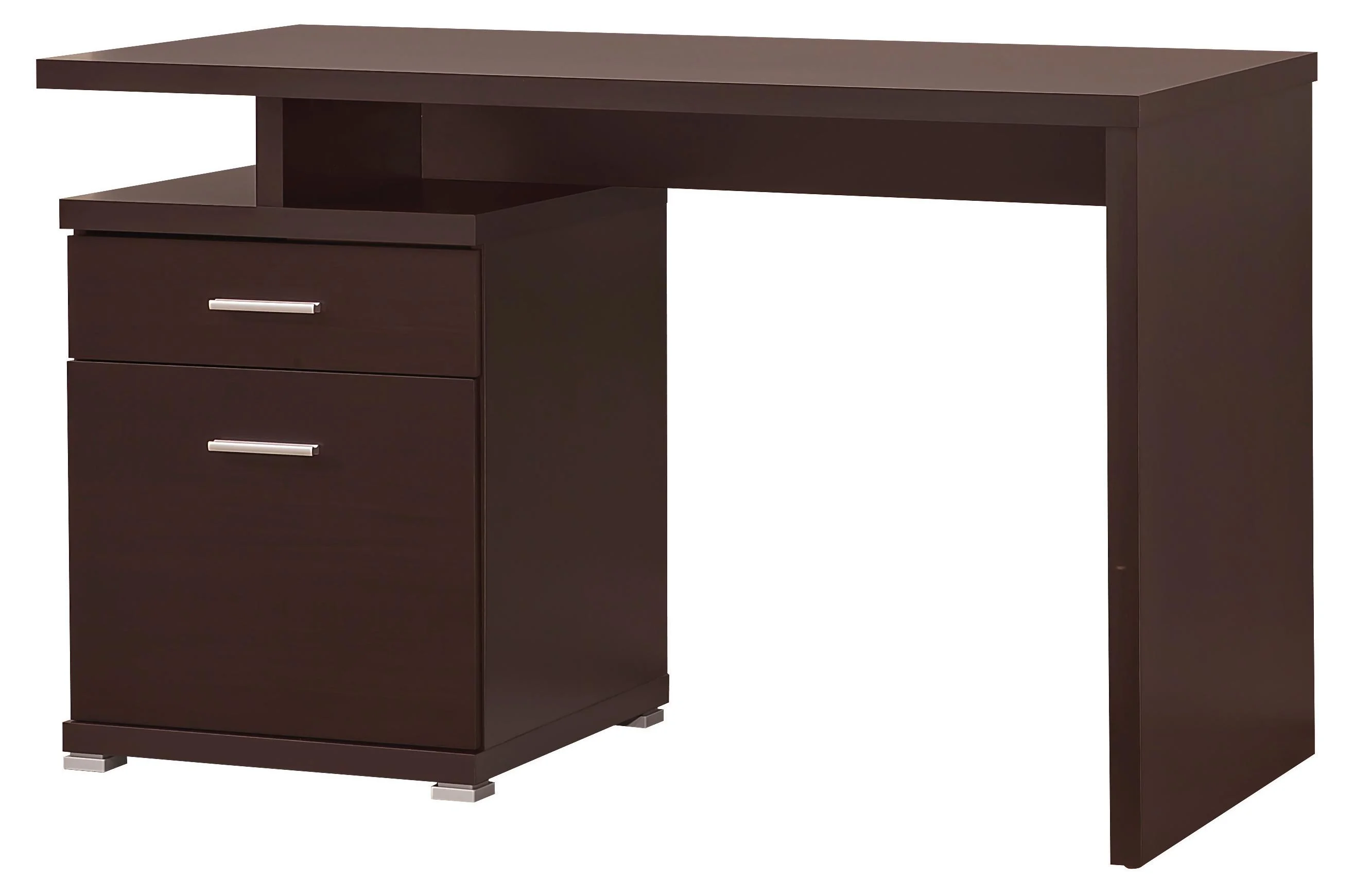 Coaster - 800109 Contemporary Desk with Cabinet | Carolina Direct ...