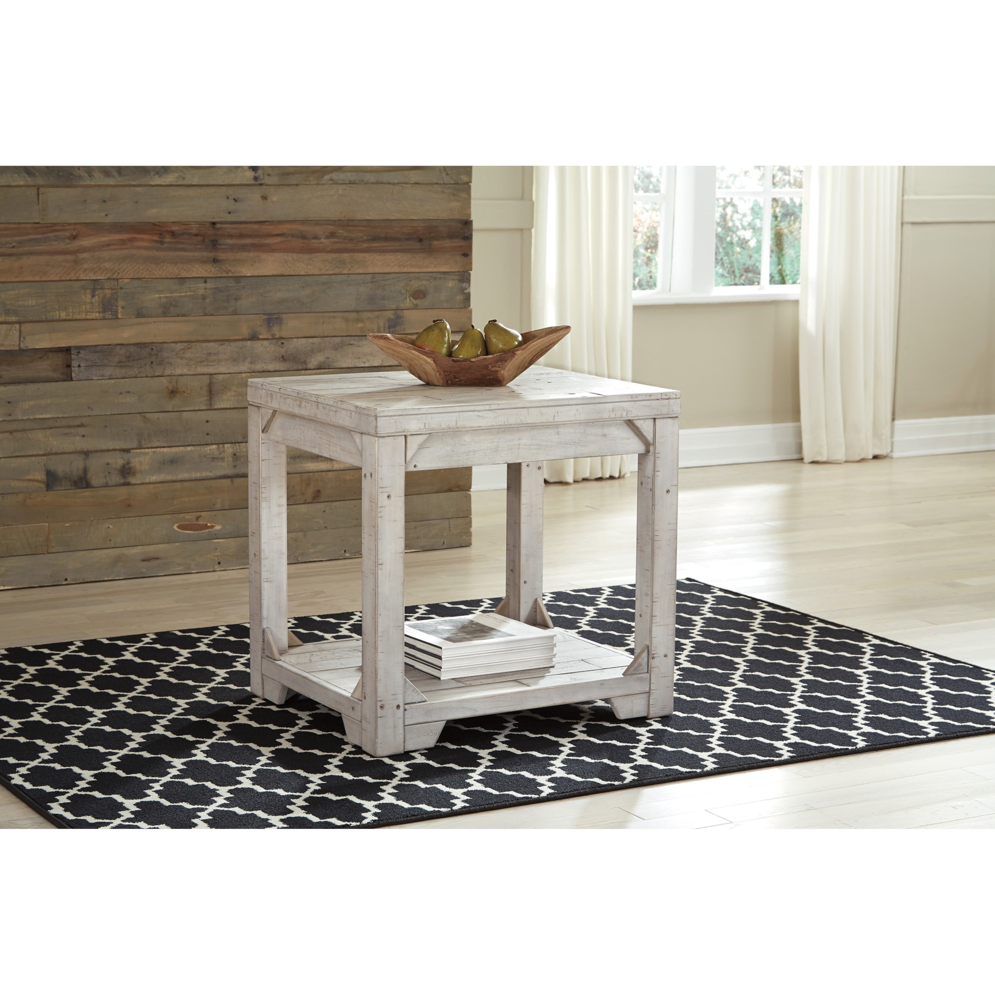 Signature Design by Ashley Fregine 216119012 Rectangular End Table ...