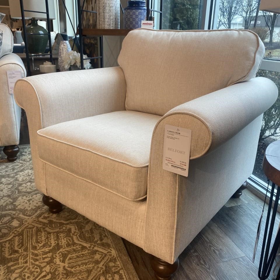 Craftmaster Carole 186585553 Chair | Belfort Furniture | Upholstered Chairs