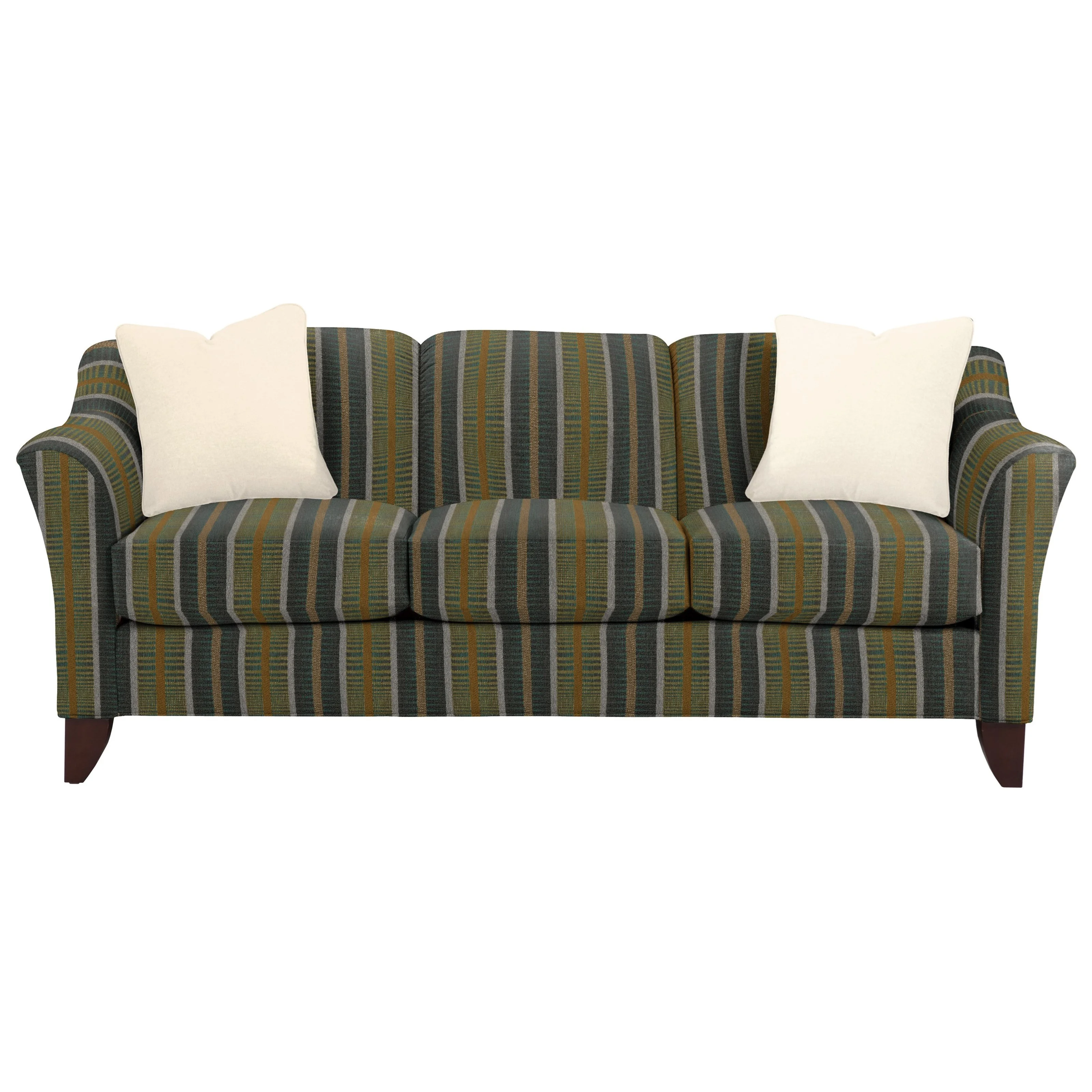Craftmaster 784450Cs 784450 Stationary Sofa with Flared Arms | Belfort ...