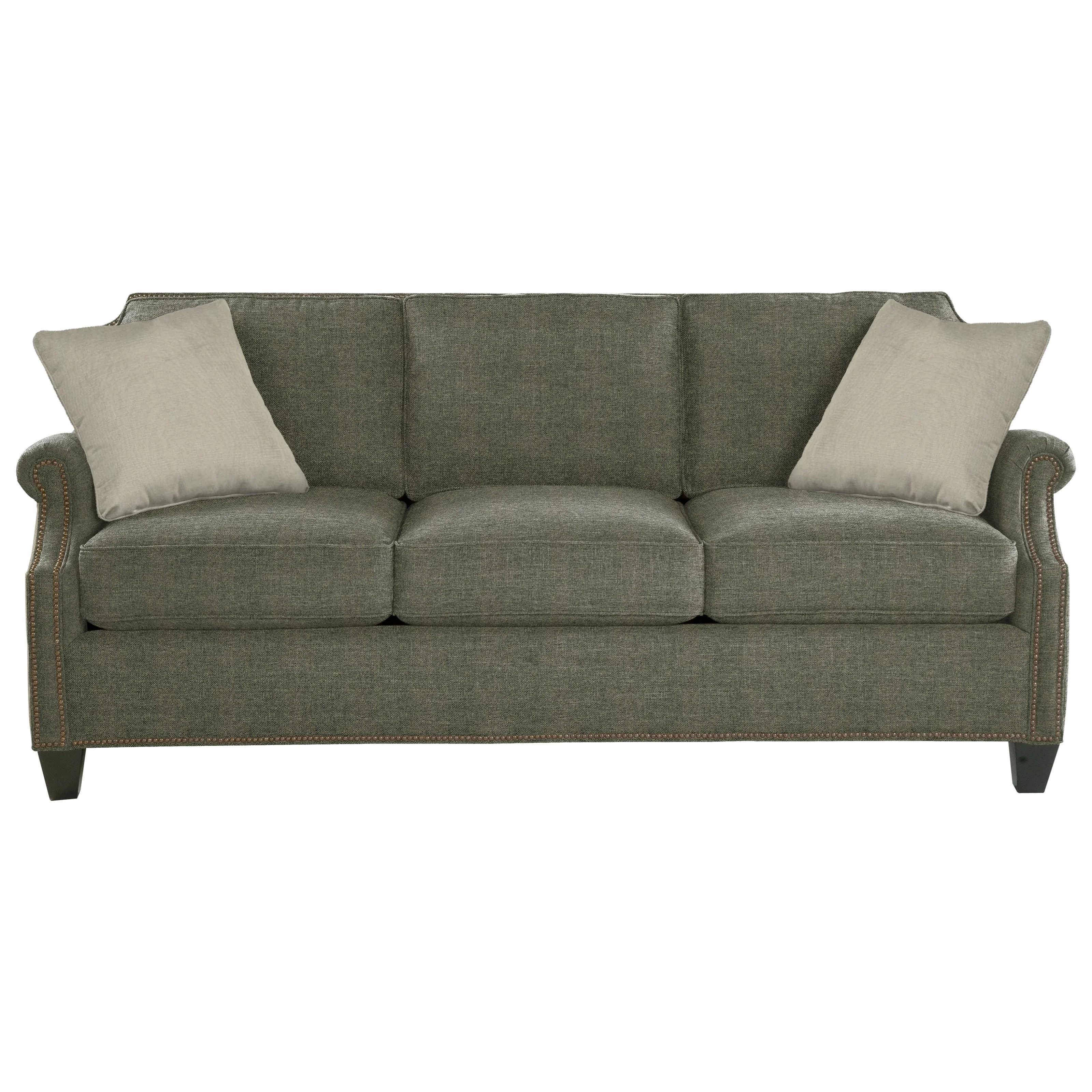 Craftmaster Reed 938350 Transitional Sofa with Clipped Corner Shape and ...