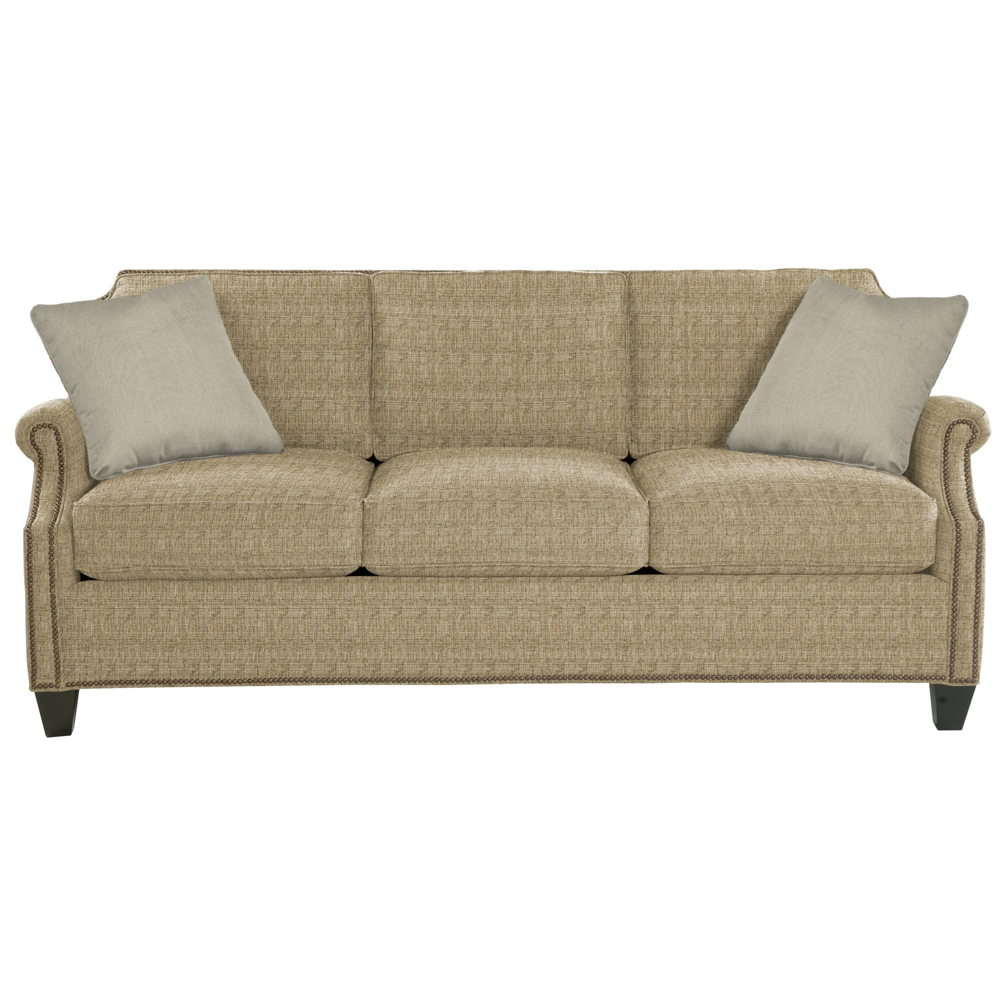 Craftmaster Reed 938350 Transitional Sofa with Clipped Corner Shape and ...