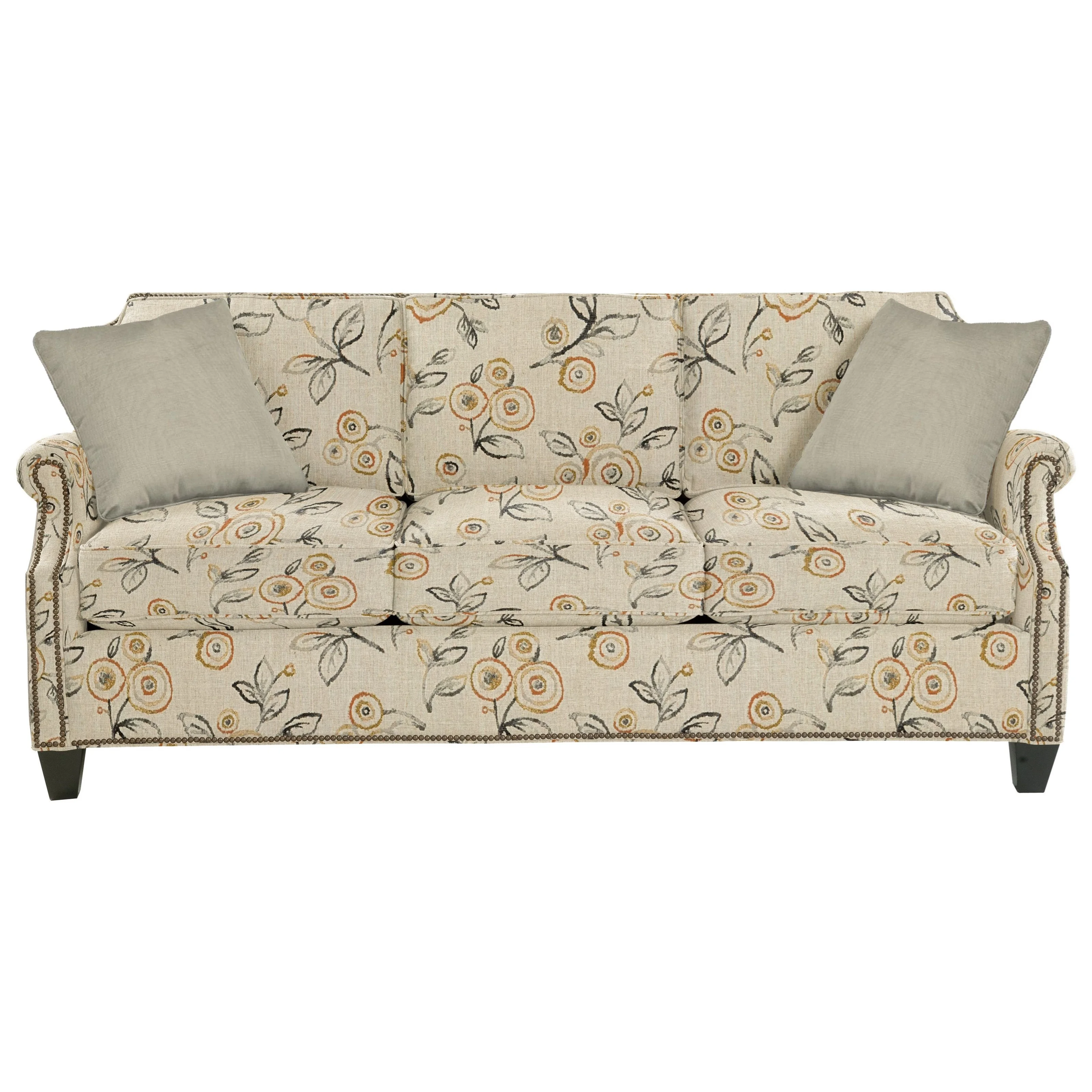Craftmaster Reed 938350 Transitional Sofa with Clipped Corner Shape and ...