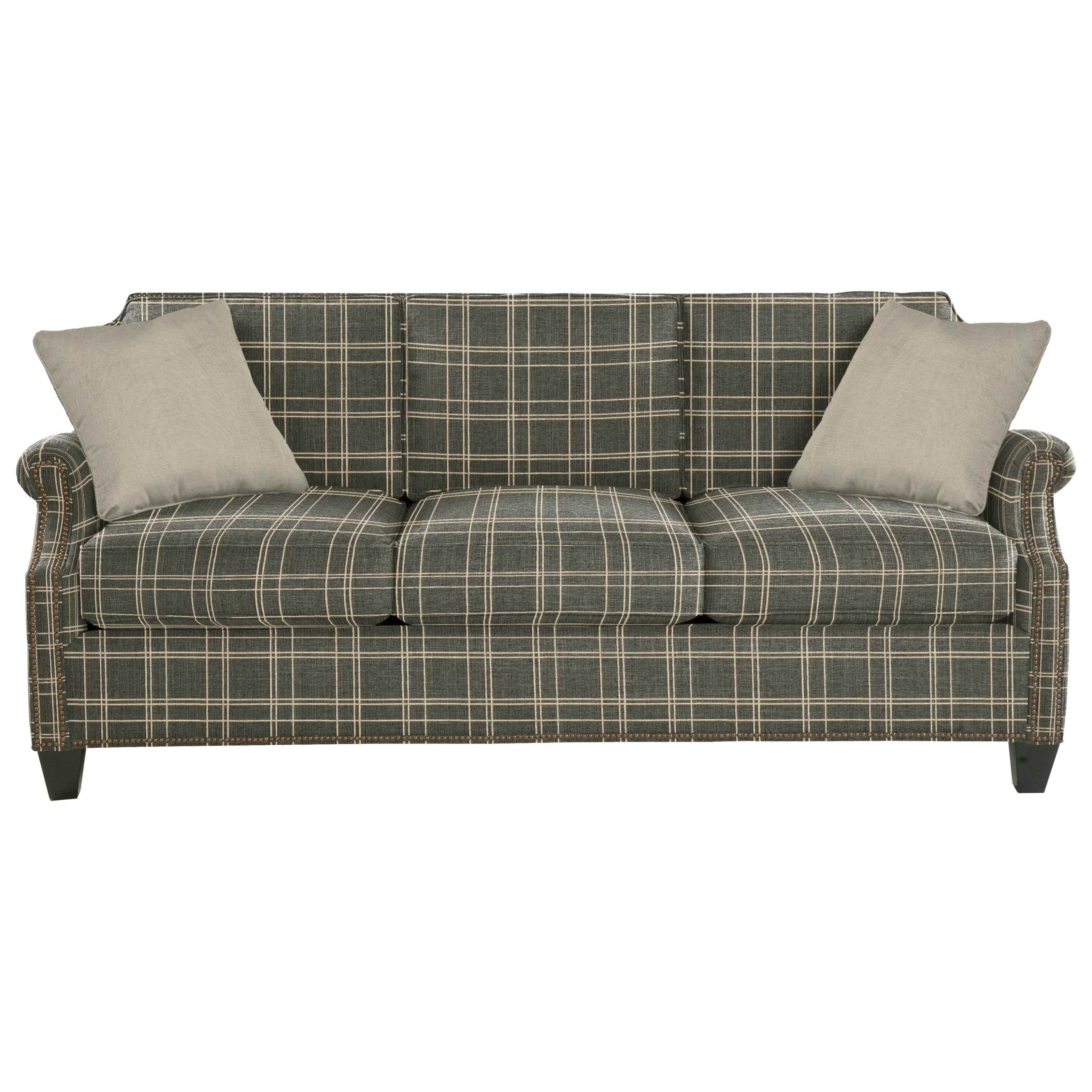 Craftmaster Reed 938350 Transitional Sofa with Clipped Corner Shape and ...