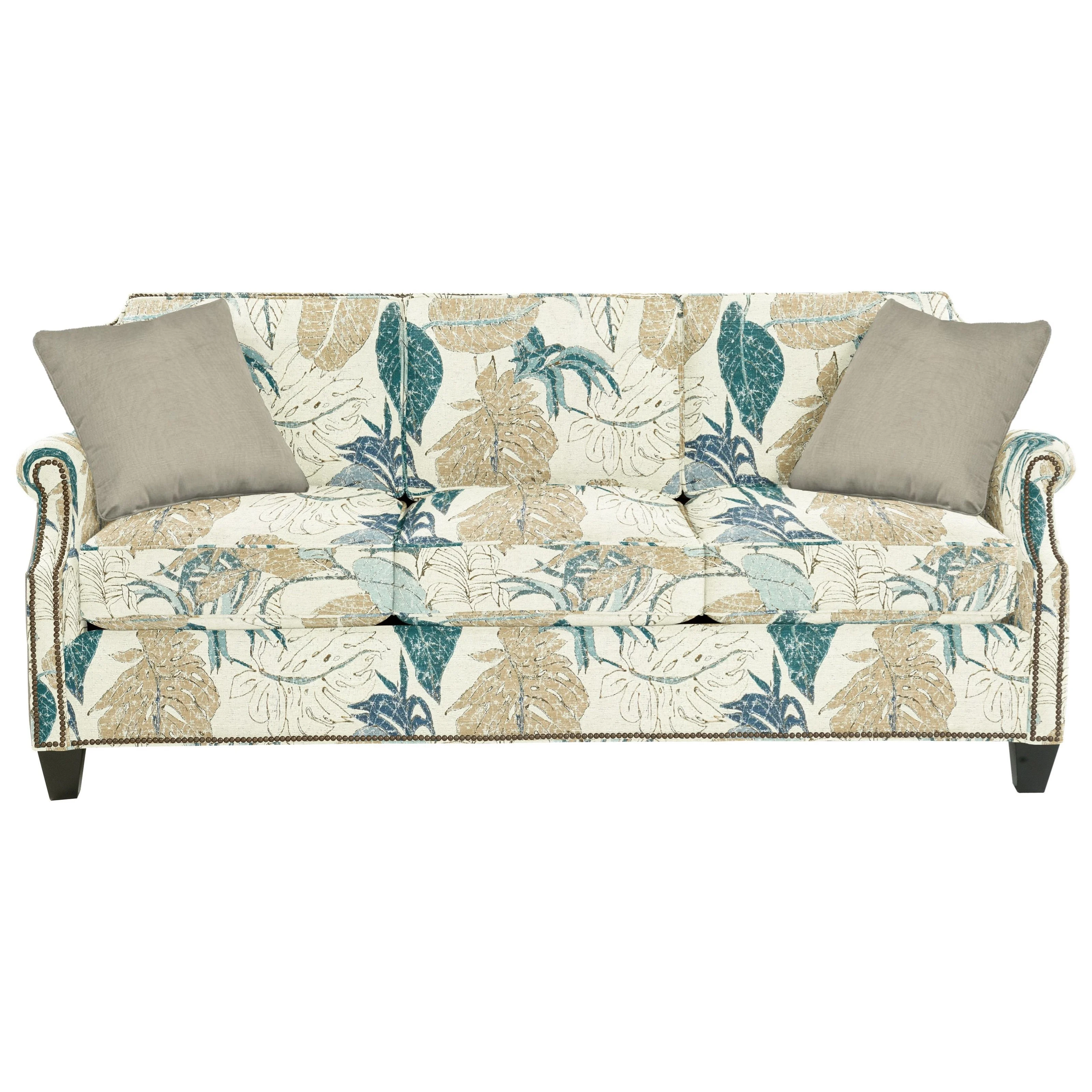 Craftmaster Reed 938350 Transitional Sofa with Clipped Corner Shape and ...