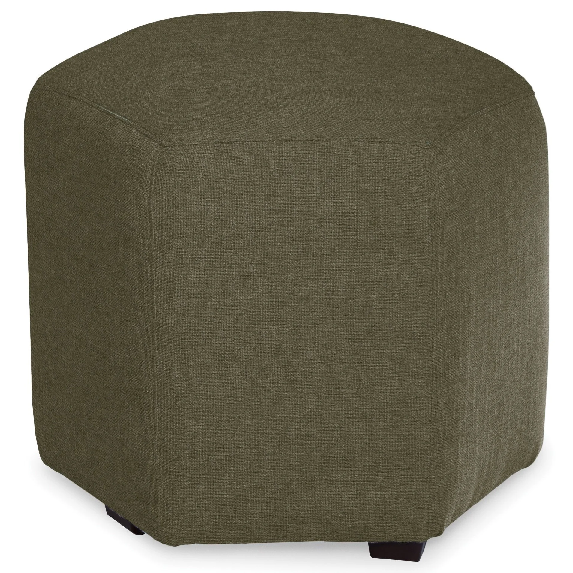 Craftmaster 043200 043200 BURNISH-41 Accent Hexagon Ottoman | Belfort ...