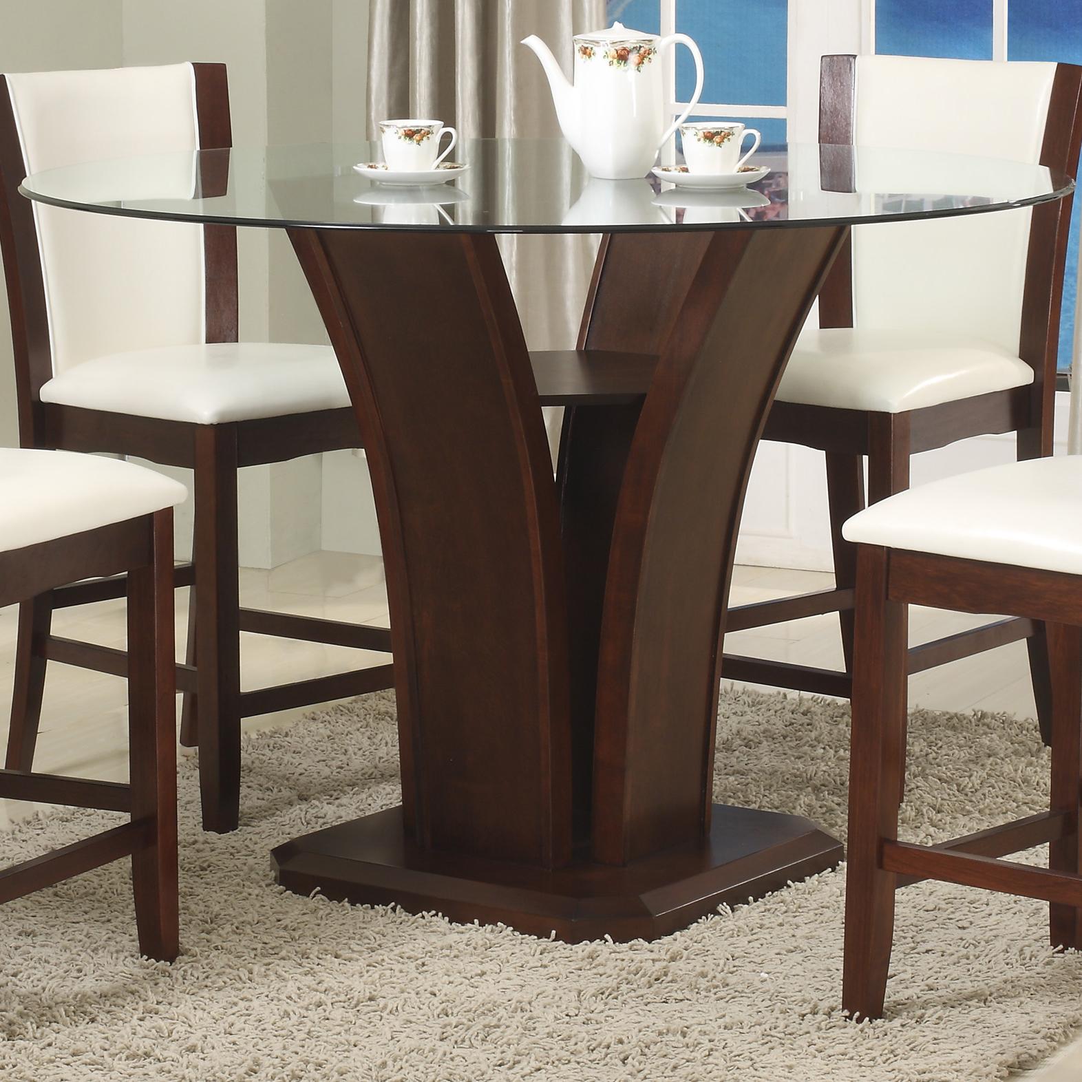 Stupefying Collections Of Glass Top Counter Height Dining Table Ideas ...