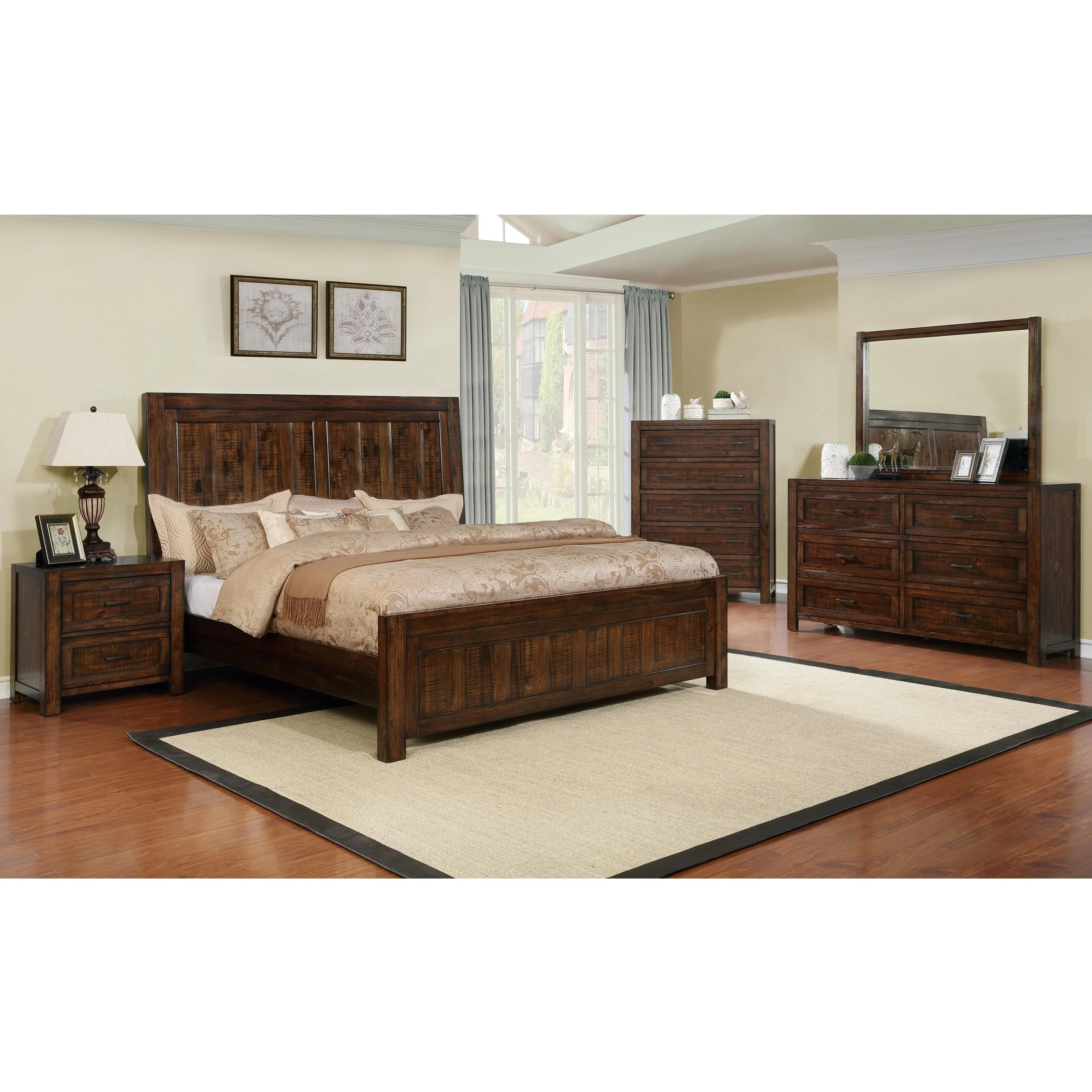 Crown Mark Christian B1900-11x1+B1900-4x1+x1+B1900-1x1+B1900-2x1 Queen ...