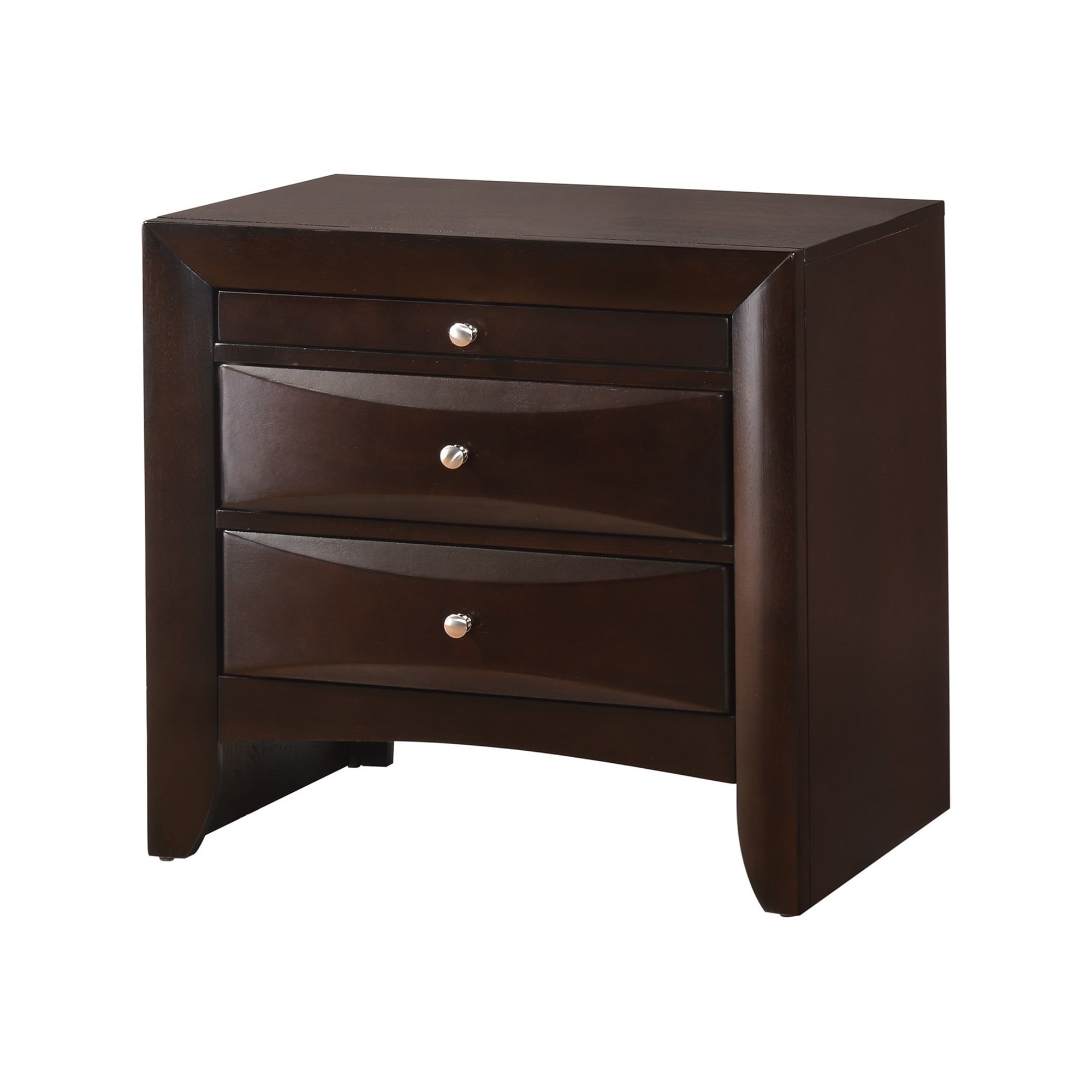 Crown Mark Emily B4260-2 Contemporary 2 Drawer Nightstand | Galleria ...