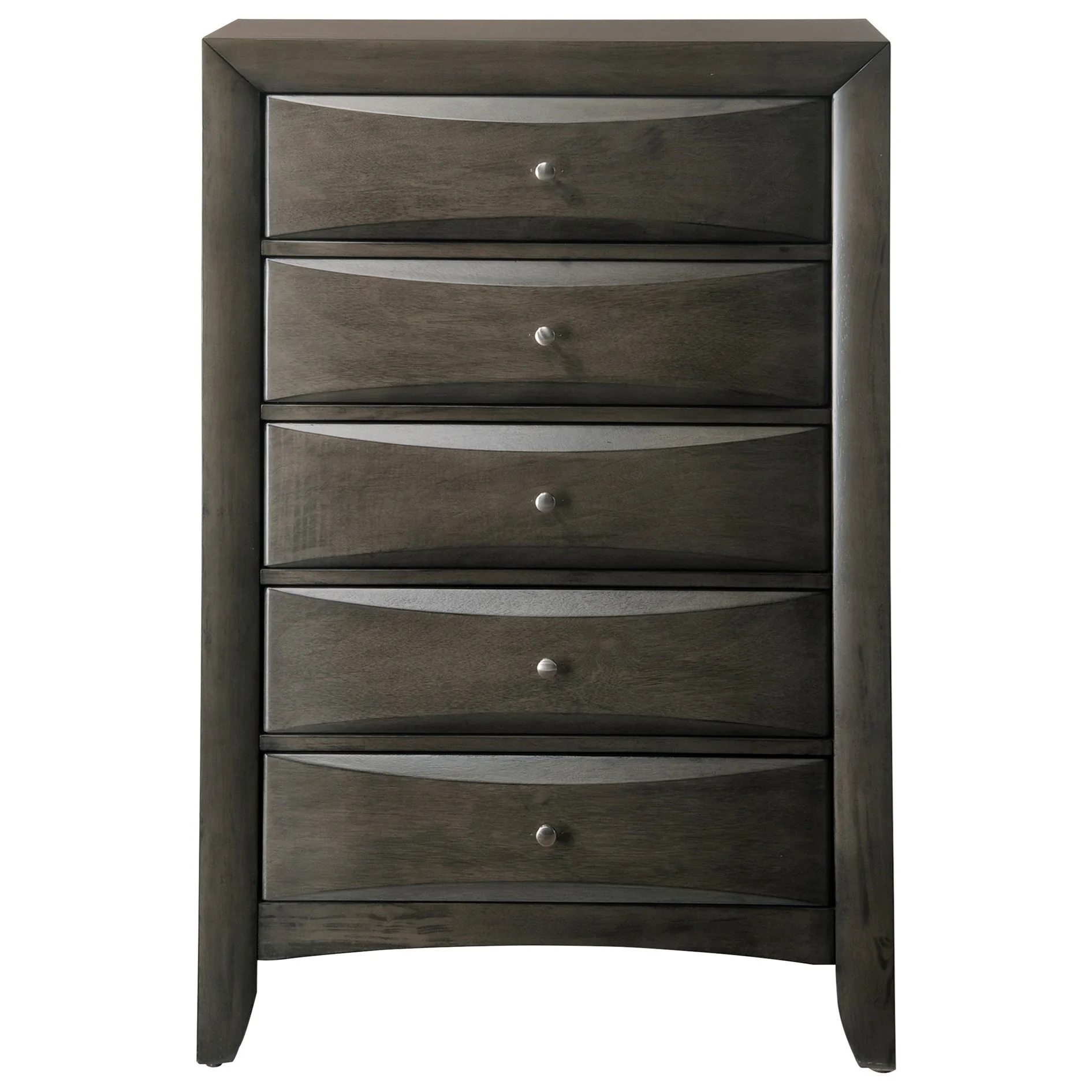 Crown Mark Emily 11435 Contemporary Chest with 5 Drawers | Galleria ...