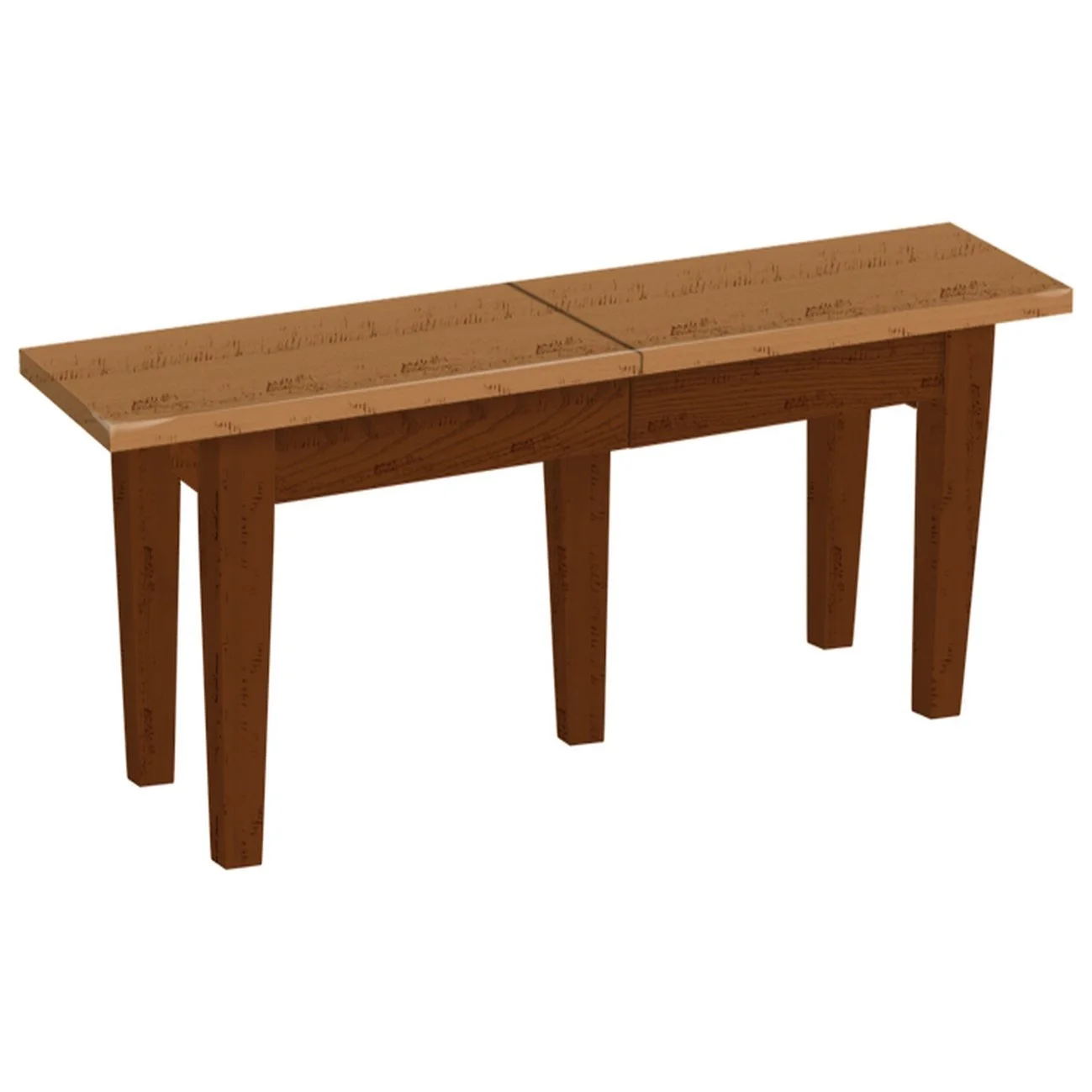 Daniel's Amish Chairs and Barstools 481228740 Solid Top Extendable ...