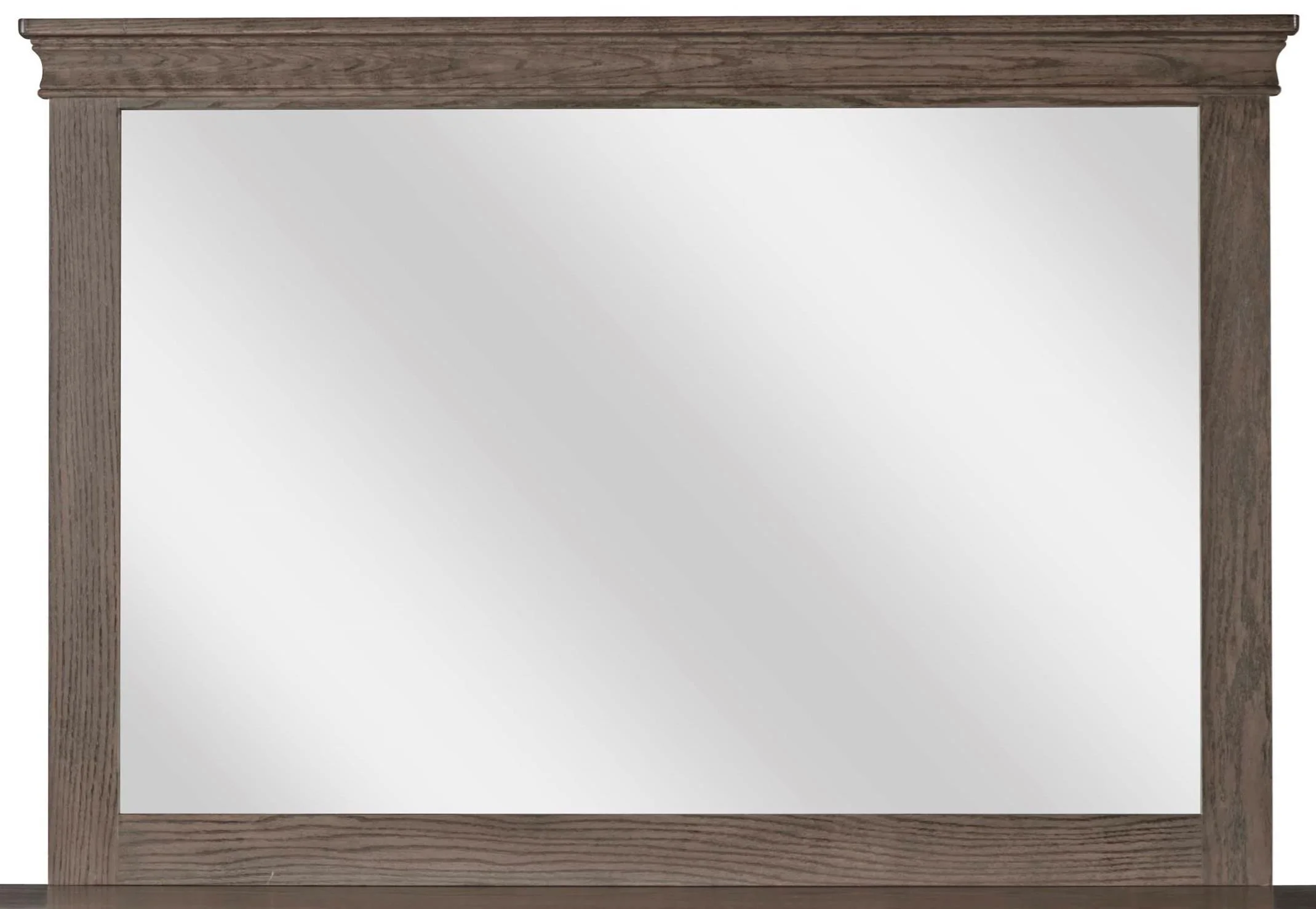 Daniel's Amish Cottage 9846494 Tall Wide Mirror with Top Crown Molding ...