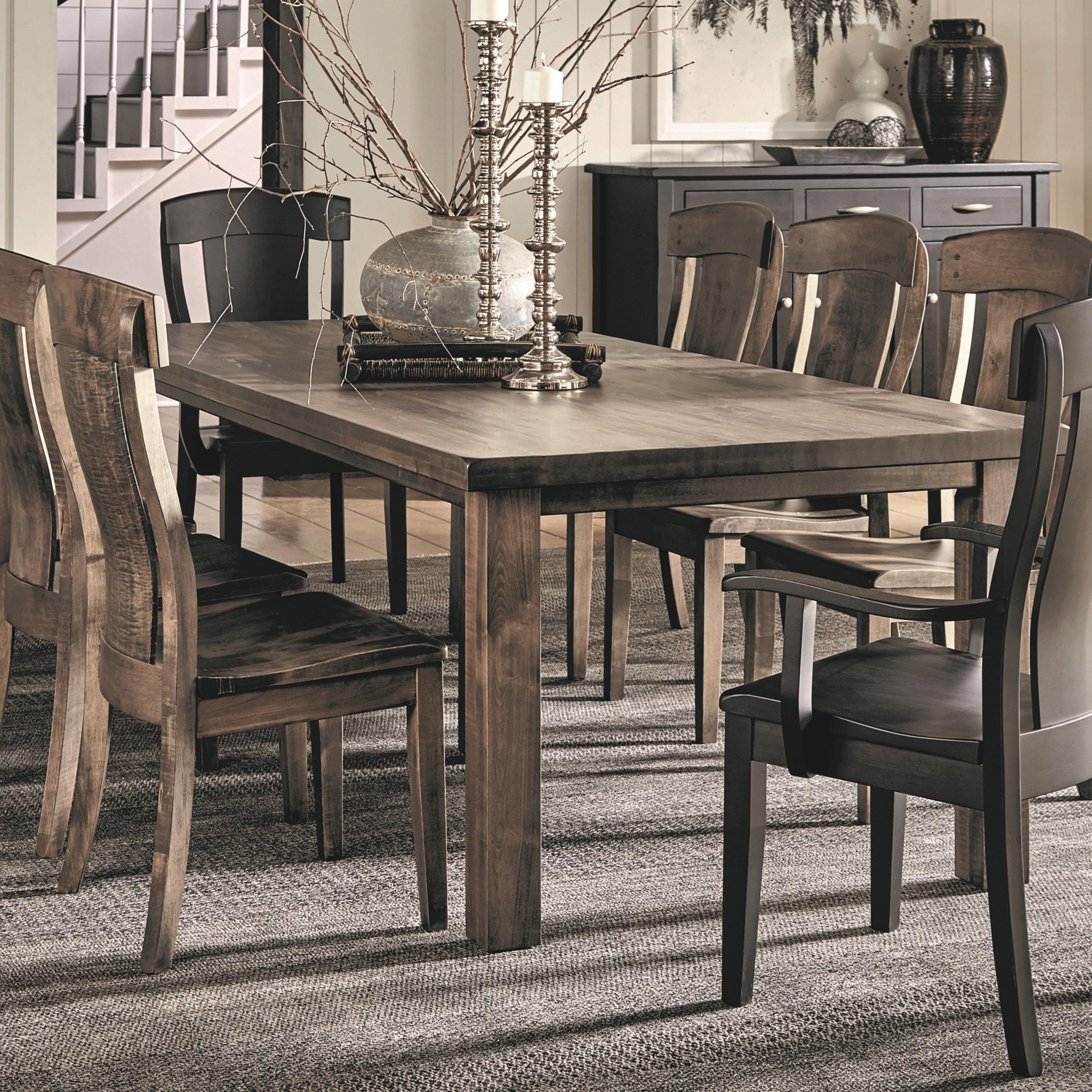 Daniel's Amish Eastchester 410942536 Solid Wood Dining Table | Belfort ...