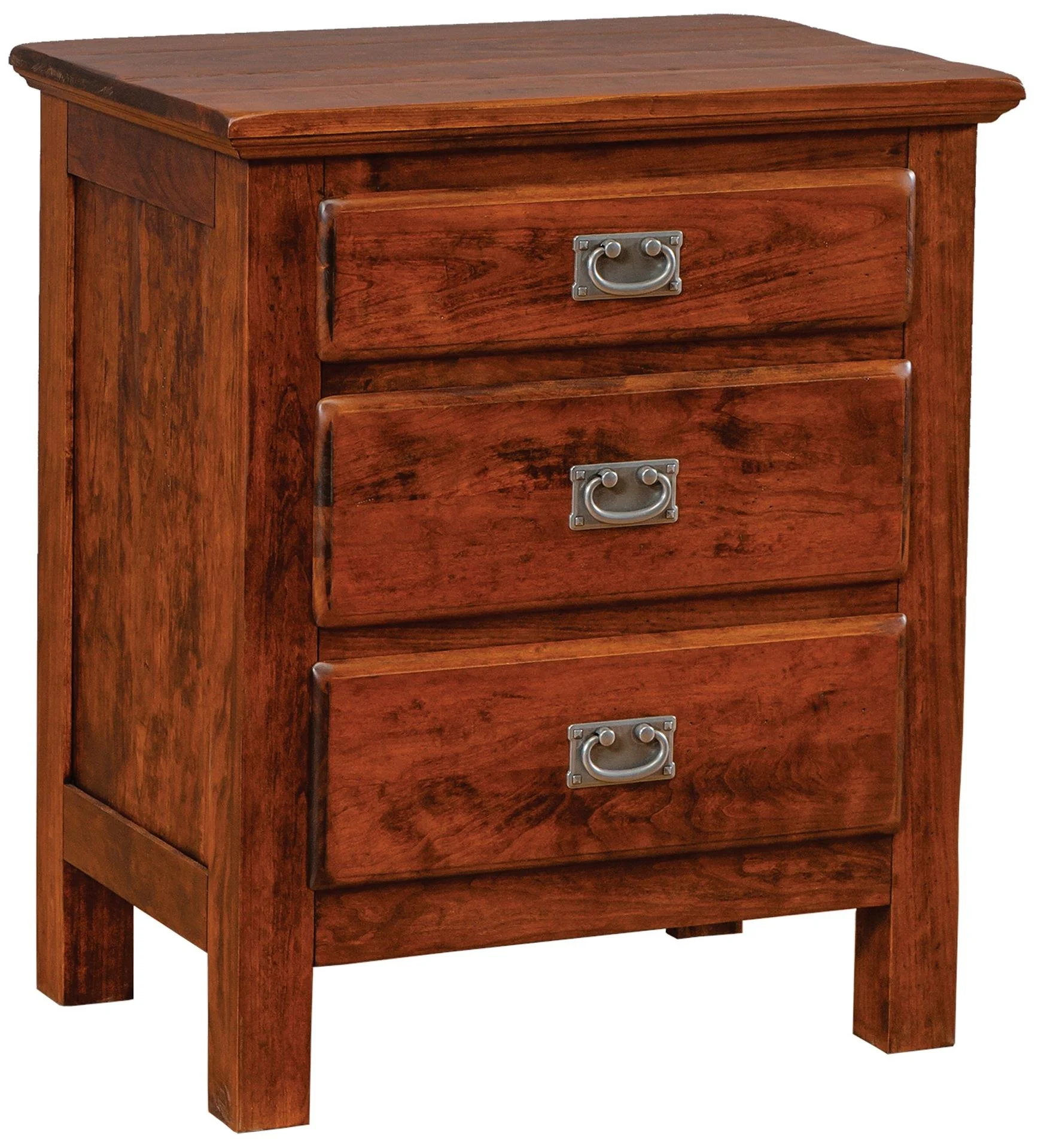 Daniel's Amish Lewiston 37-4414 3-Drawer Nightstand | Pilgrim Furniture ...