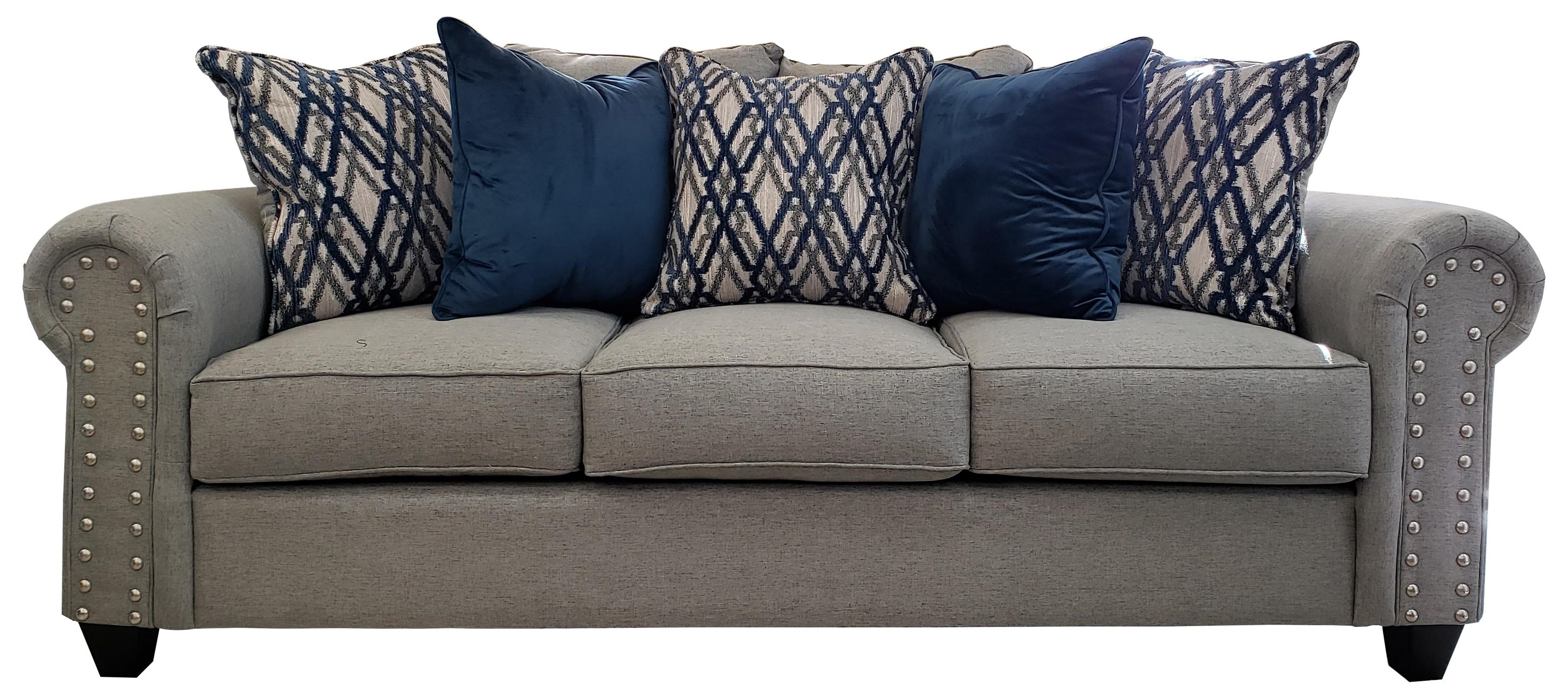 Exclusive JAGGER JAGGER-S-MG-NV-JI Sofa | Del Sol Furniture | Sofas