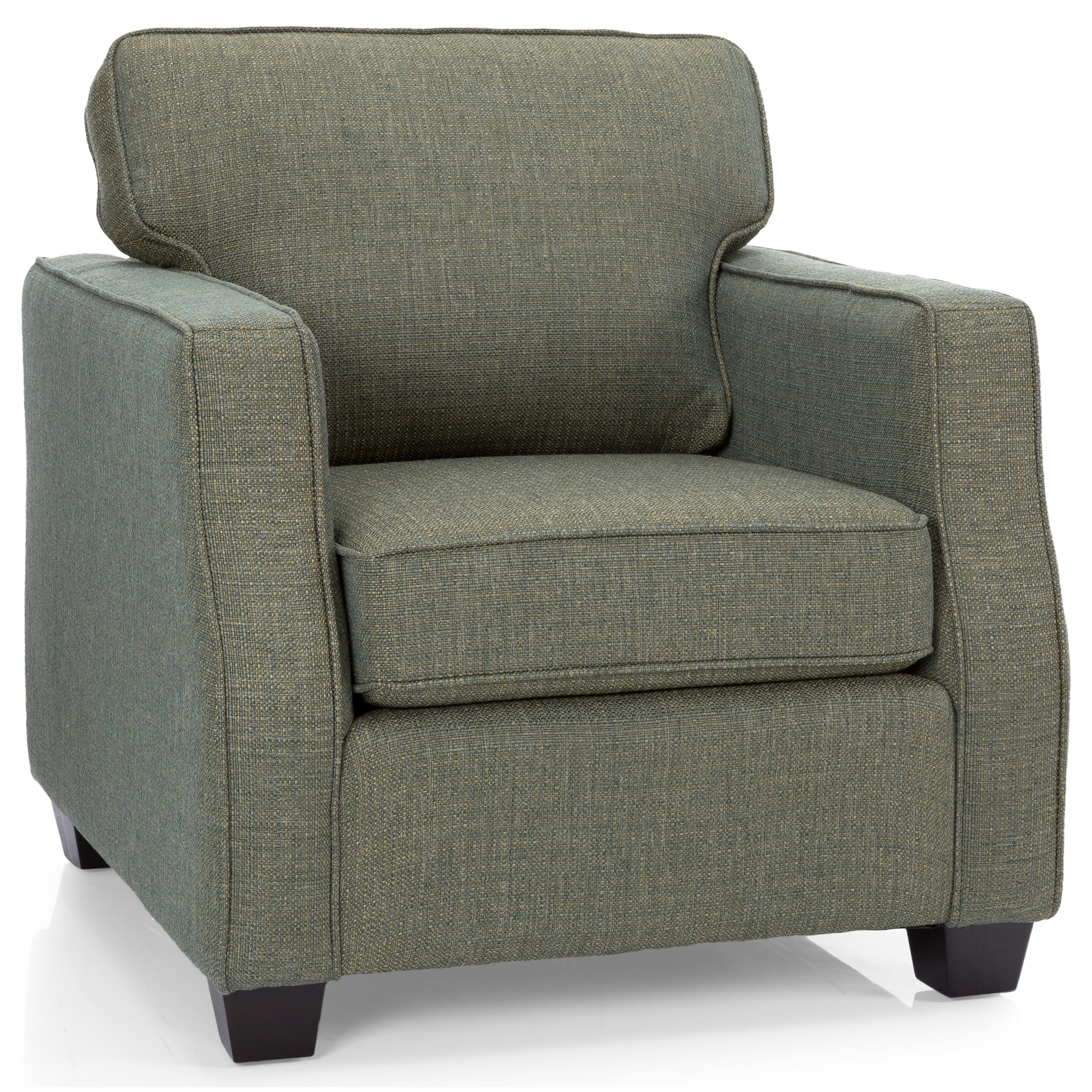 Decor-Rest 2570 2570 CHAIR Contemporary Chair with Tapered Wooden Feet ...