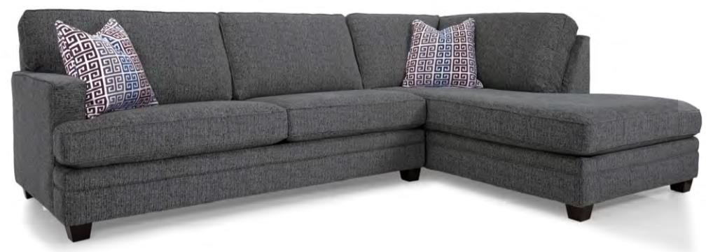 Decor-Rest 2696 2696-17+42 TAMM CHA Contemporary Sectional Sofa with ...