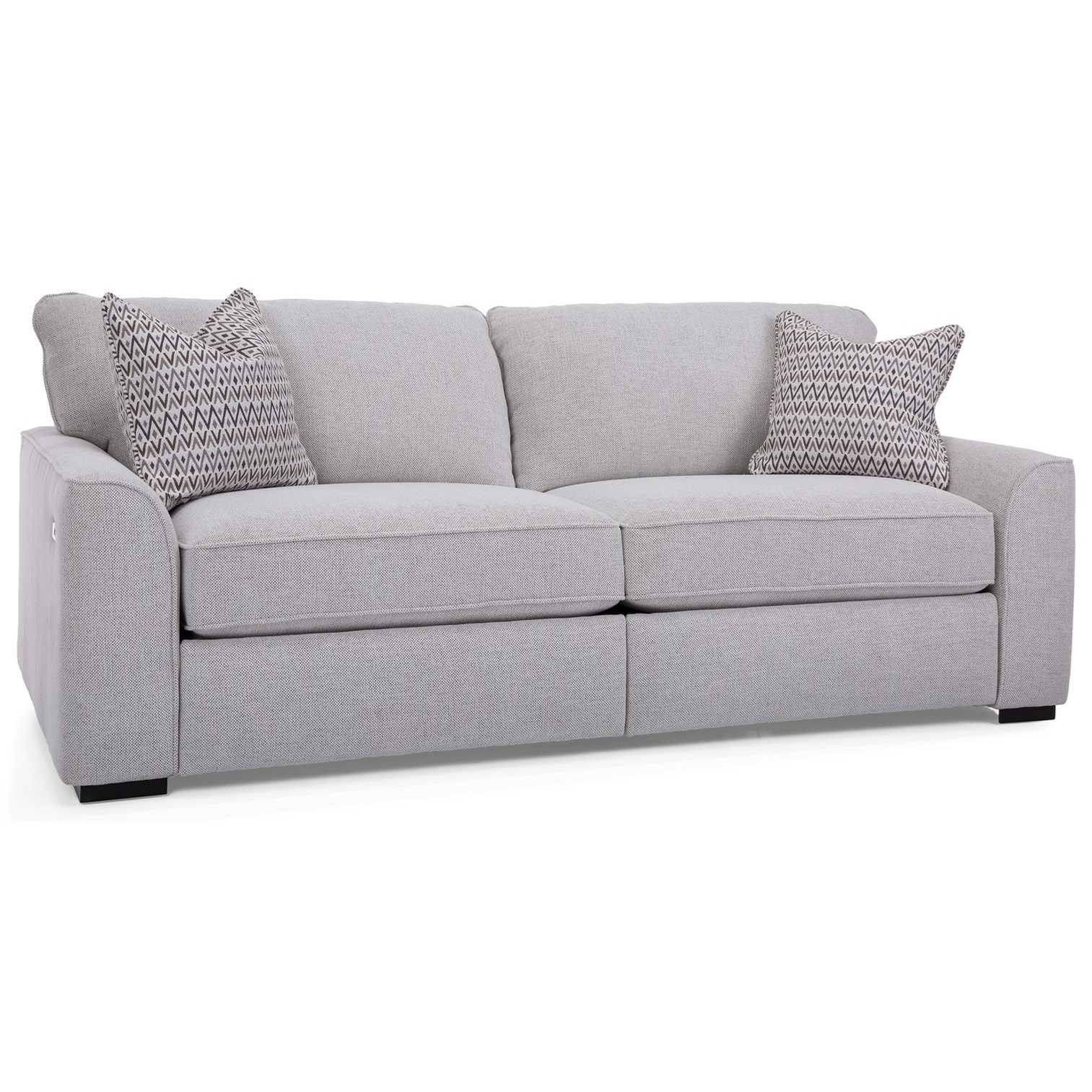 Decor-Rest 2786 M2786P-01 Contemporary 2-Seat Power Sofa | Stoney Creek ...