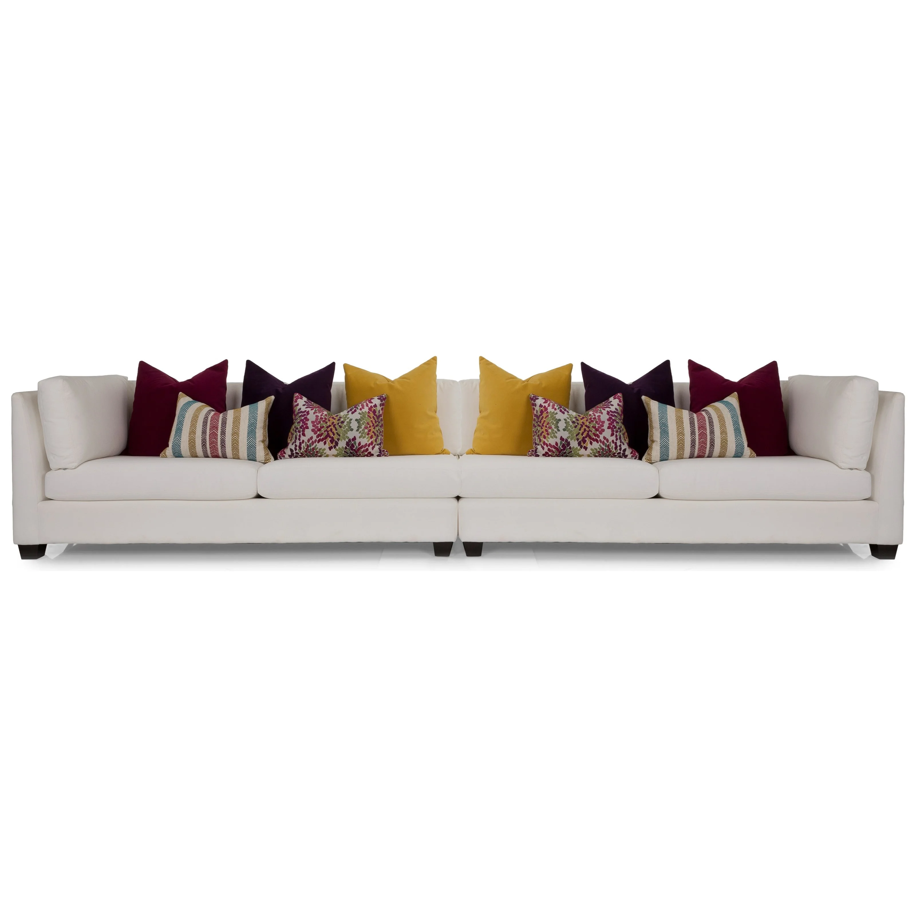 Decor-Rest 2875 2875 LHF SOFA+RHF SOFA Casual Sectional Sofa with Loose ...
