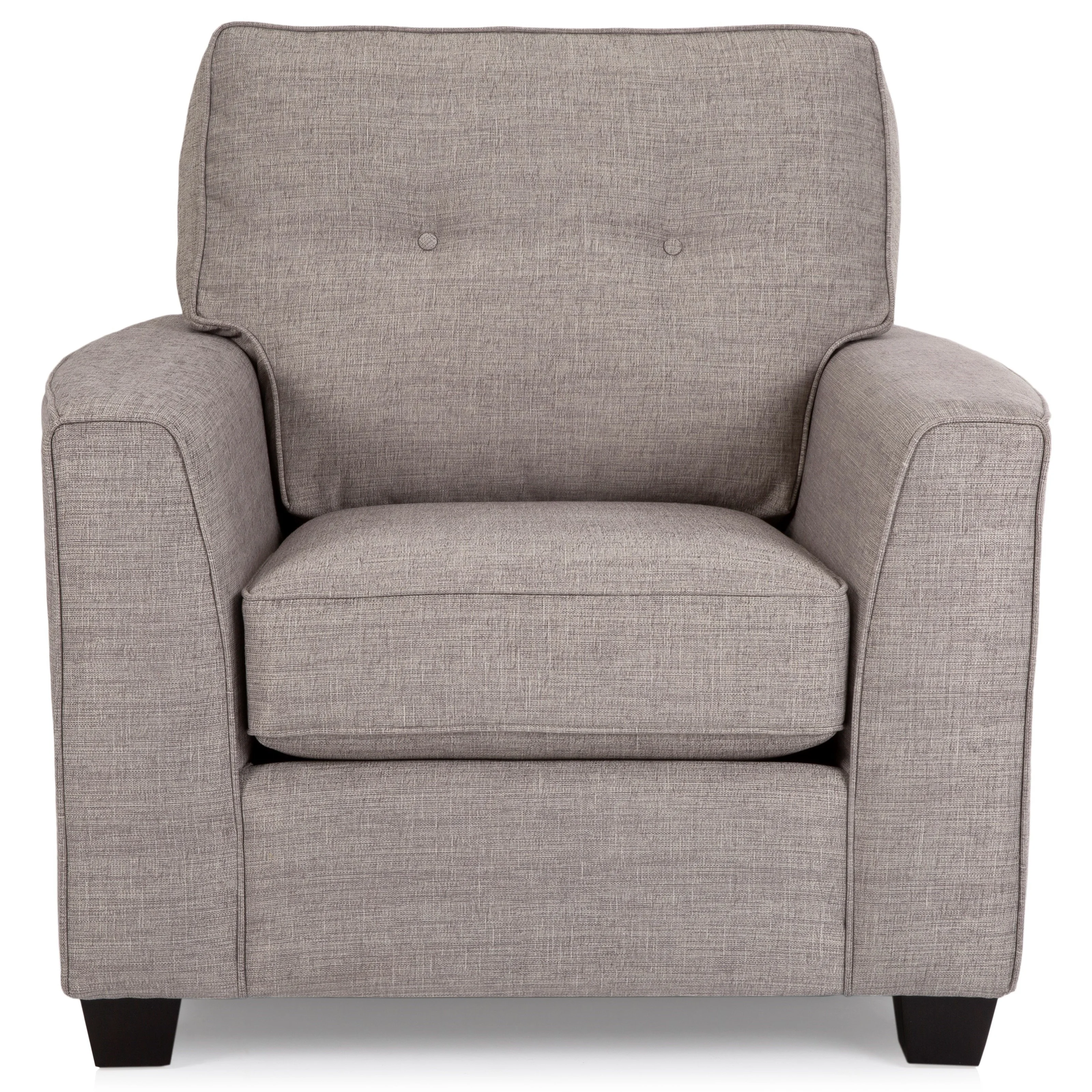 Decor-Rest 2967 2967 CHAIR Chair with Tufted Back Cushion | Stoney ...