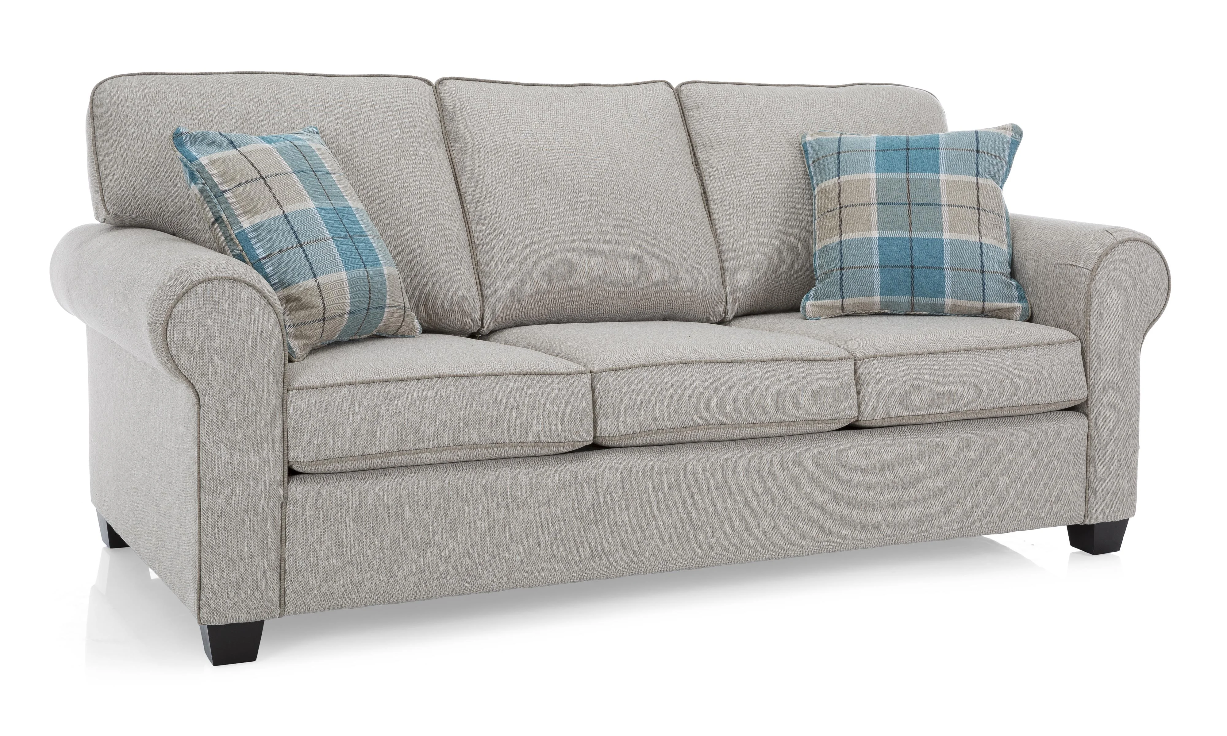 Decor-Rest 3179 2179 SOFA Upholstered Sofa with Rolled Arms | Wayside ...
