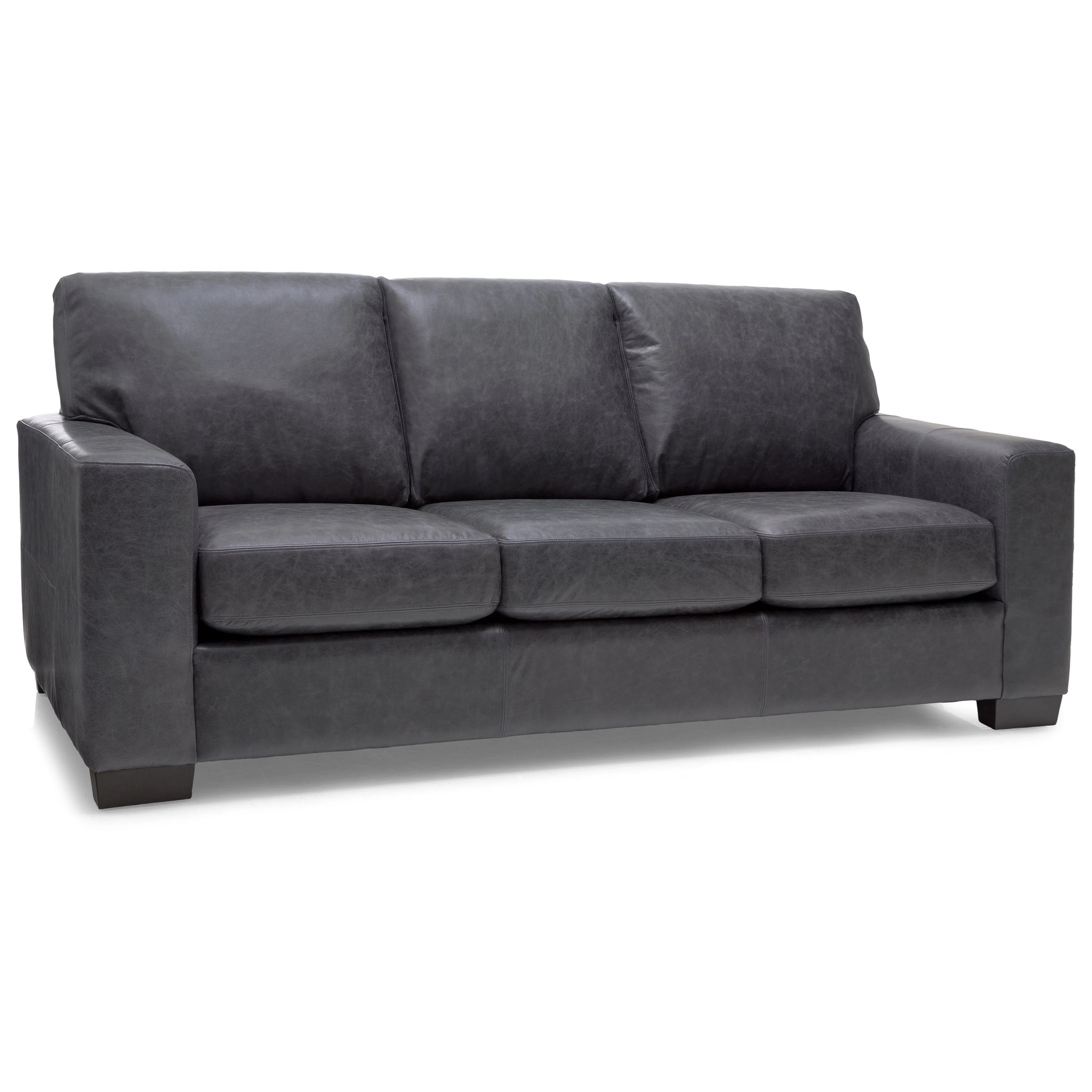 Decor-Rest 3483 3483 SOFA Contemporary Sofa with Tapered Block Feet ...