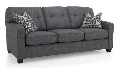 Decor-Rest 2298 Series 2298 SOFA Track Arm Sofa w/ Tapered Legs ...