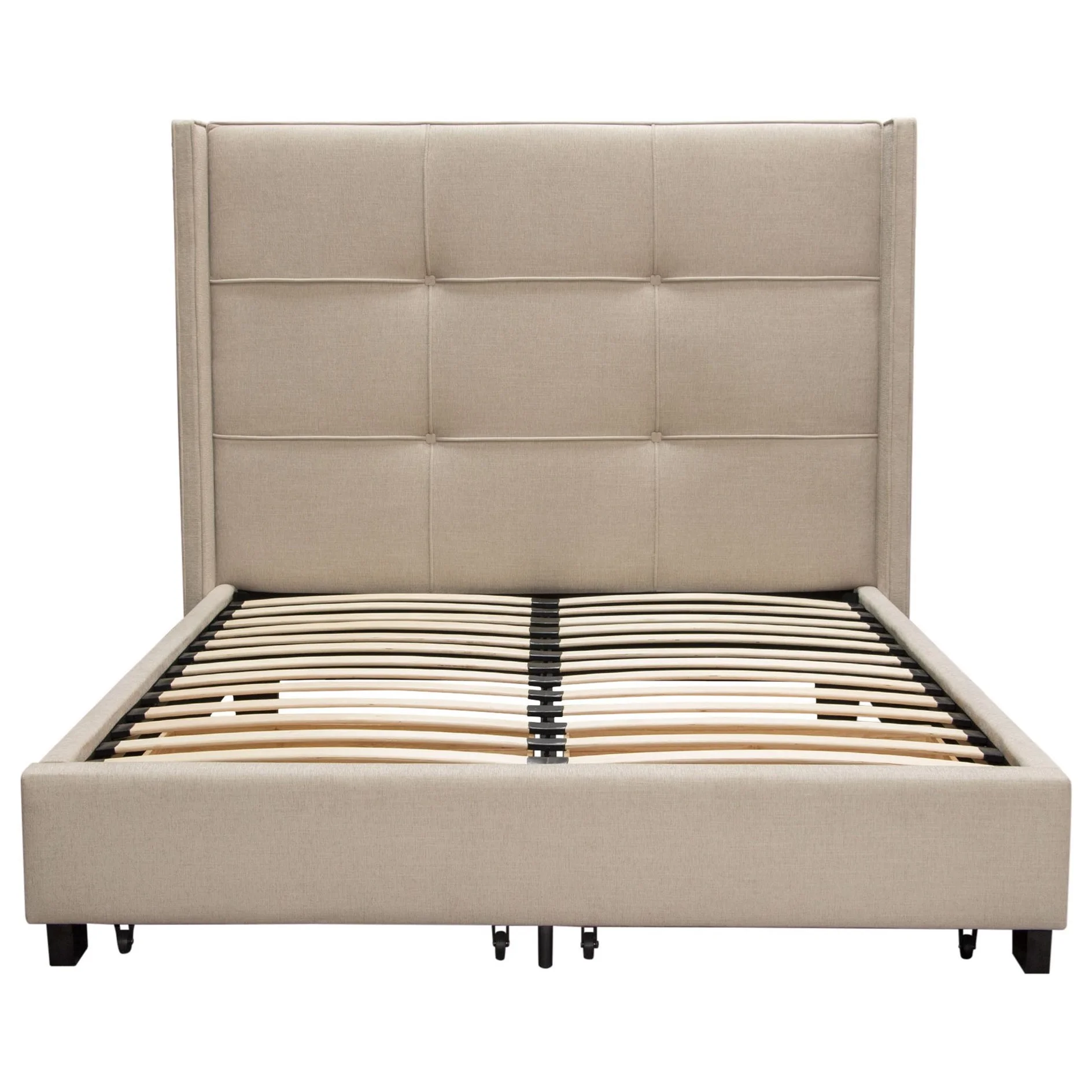 Diamond Sofa Furniture Beverly BEVERLYSDEKBED Contemporary Upholstered ...