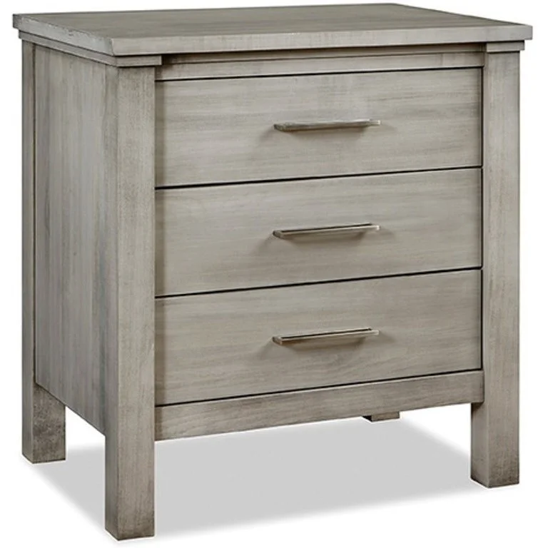 Durham Studio 19 72191203-SO Transitional 3-Drawer Nightstand with ...