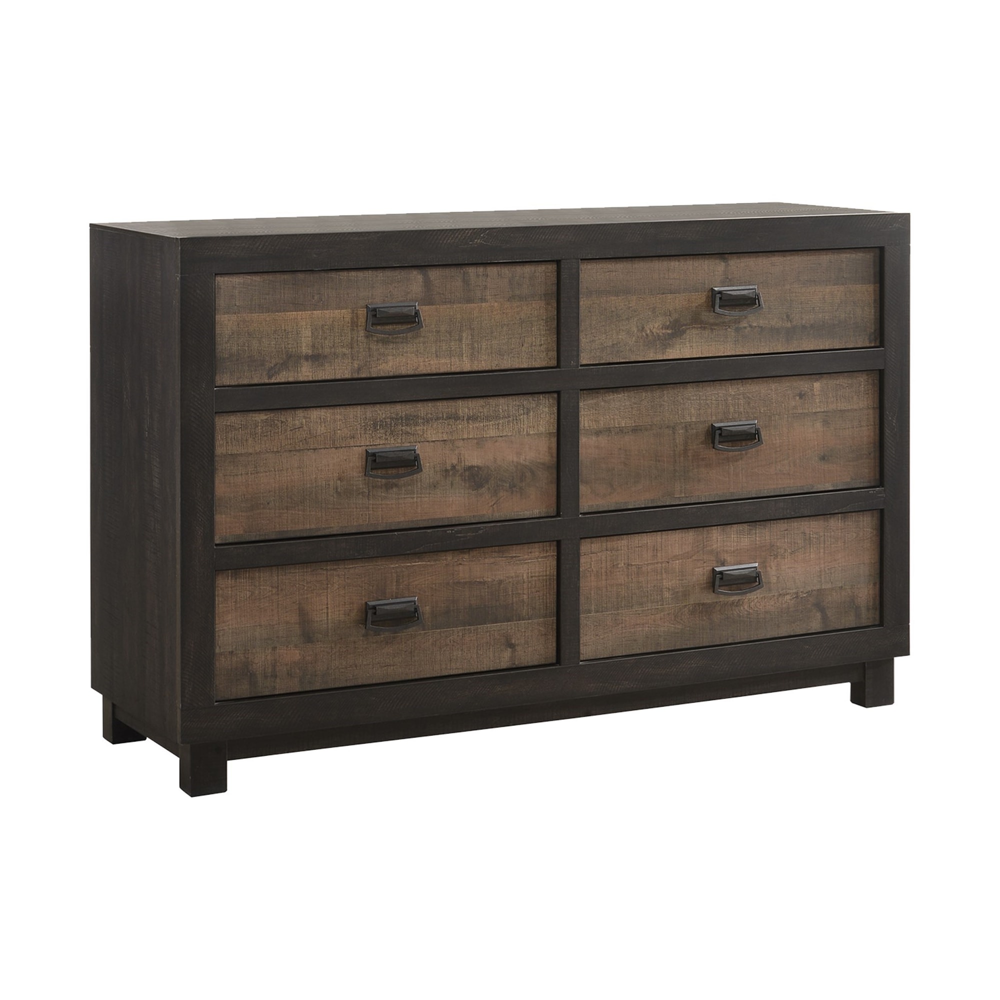 Elements Harlington HG100DR Two-Tone 6-Drawer Dresser | Royal Furniture ...