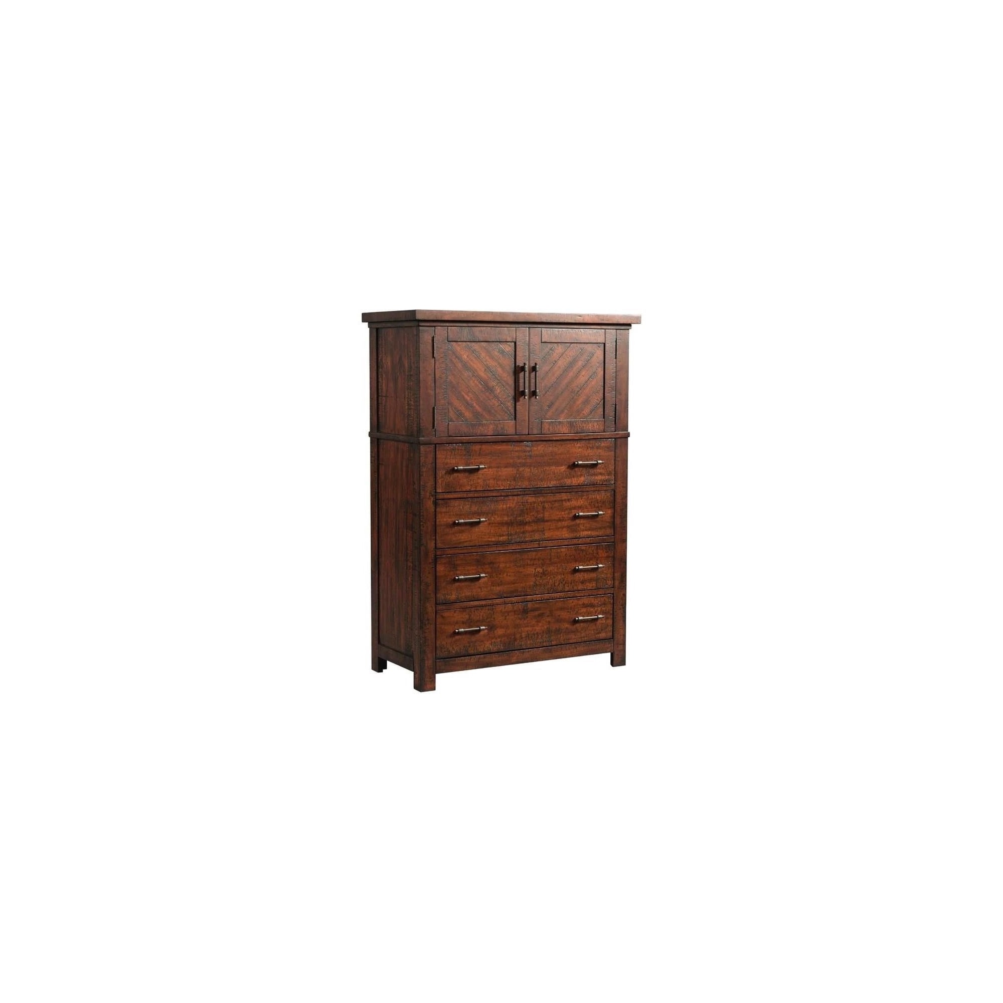 Elements Jax JX600CH Rustic Chest with Inlay Panel Design | Royal ...