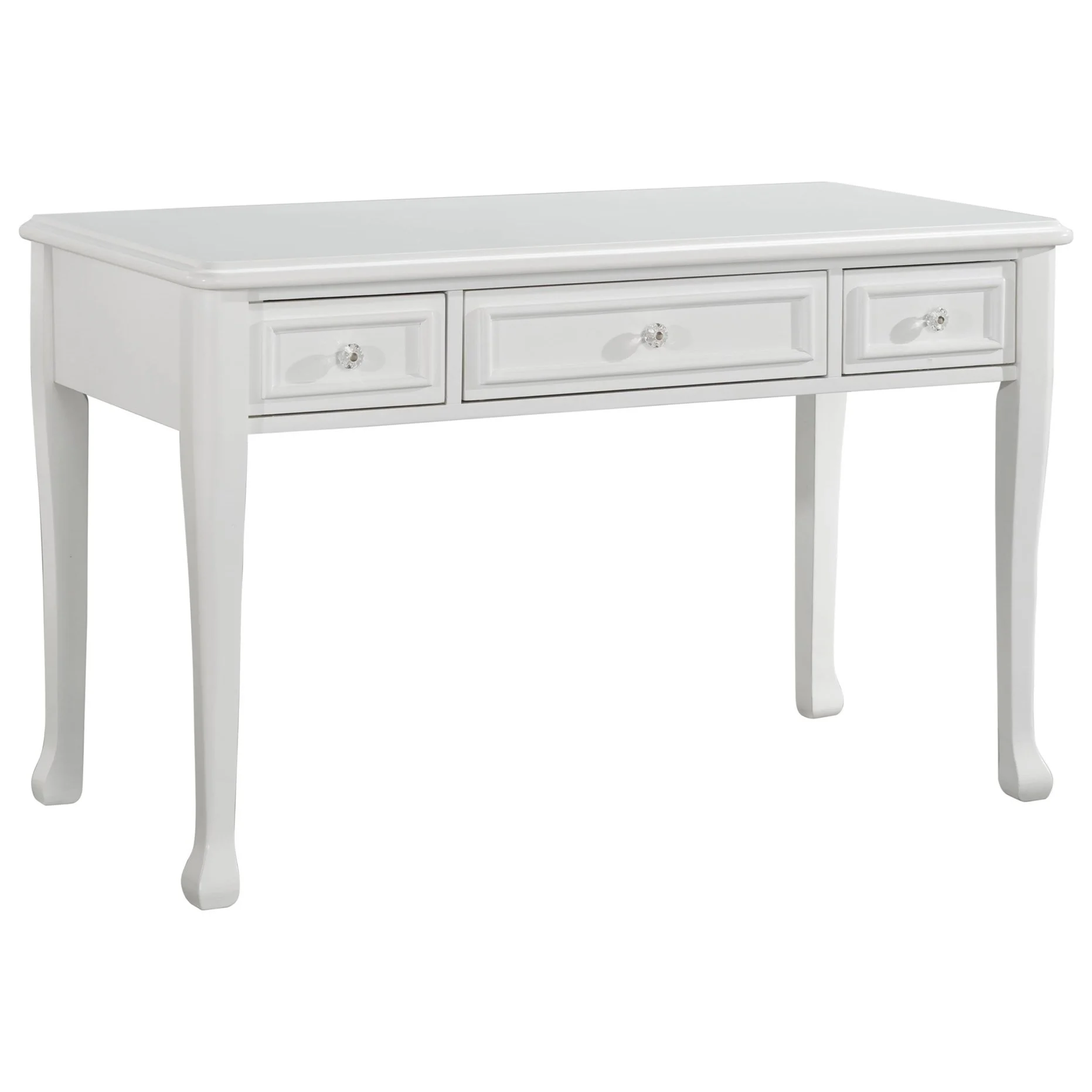 Elements Jesse JS700DK Desk with 3 Drawers | Royal Furniture | Desk ...