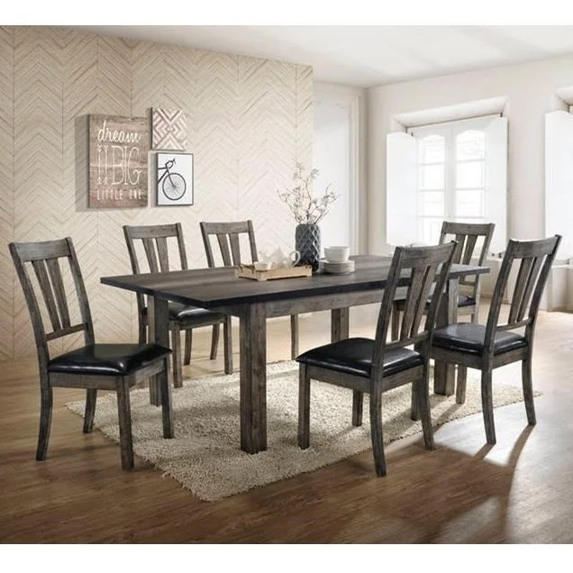 Nathan DNH100CP7PC Nathan 7 Piece Dining Set | 7 Day Furniture | Dining Set