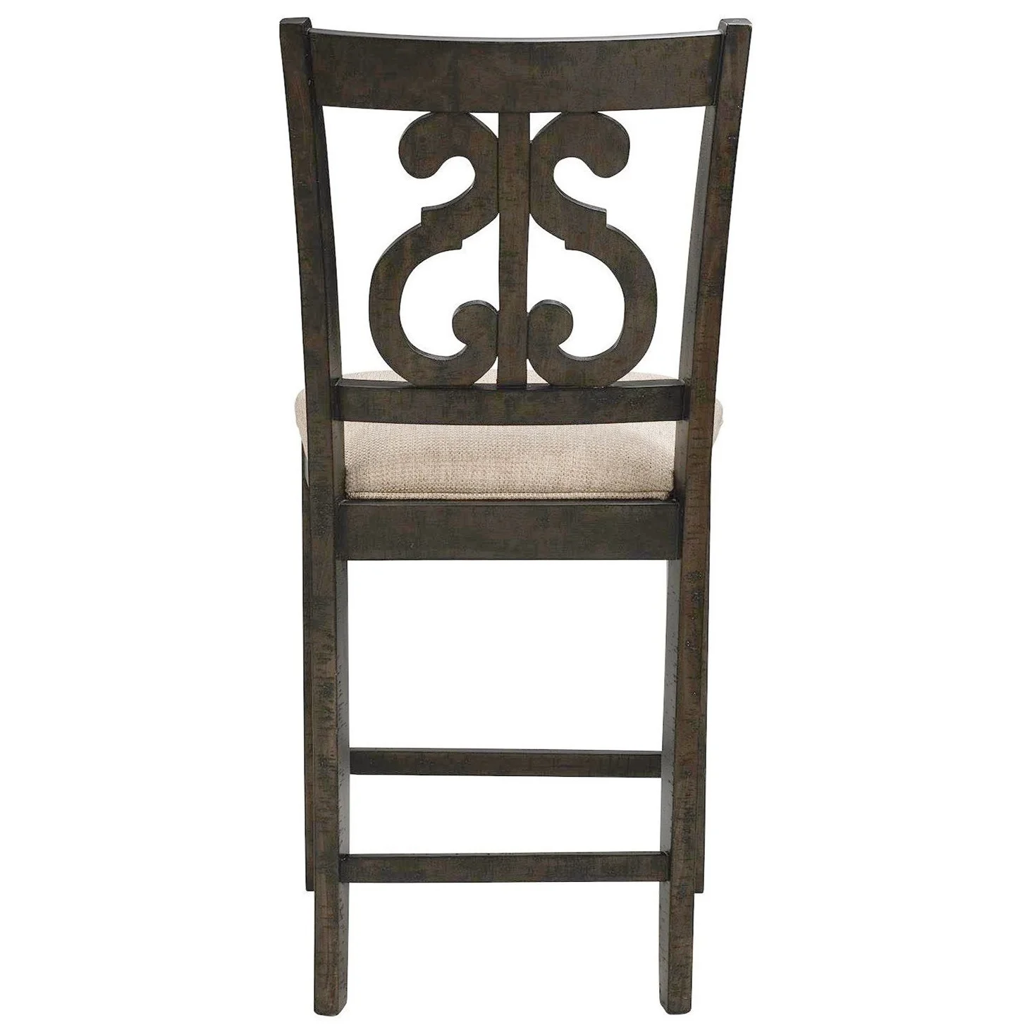 Stone 80960 STONE GREY SWIRL BACK PUB CHAIR 2PB | | 7 Day Furniture ...