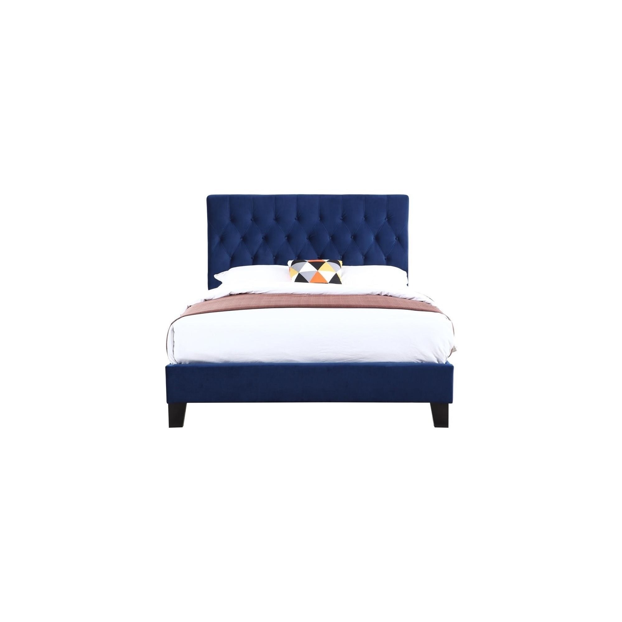 Emerald Amelia B128-13HBFBR-14 Transitional Tufted California King Size ...