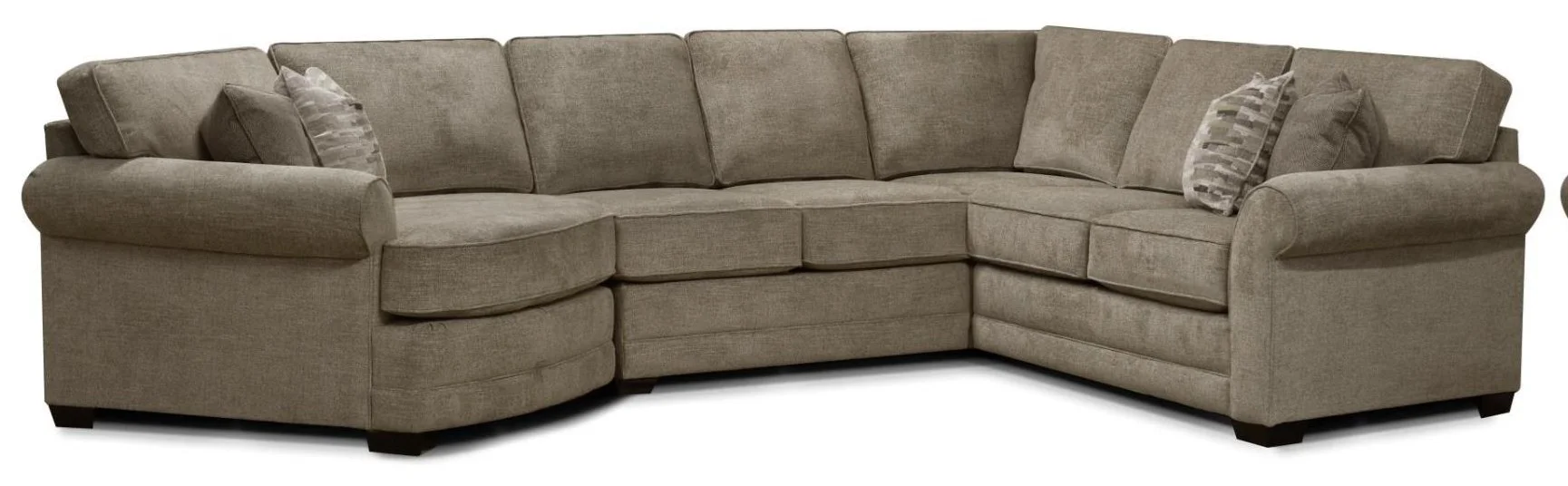 England Brantley 5630 Brantley 4-Peice Sectional | Howell Furniture ...
