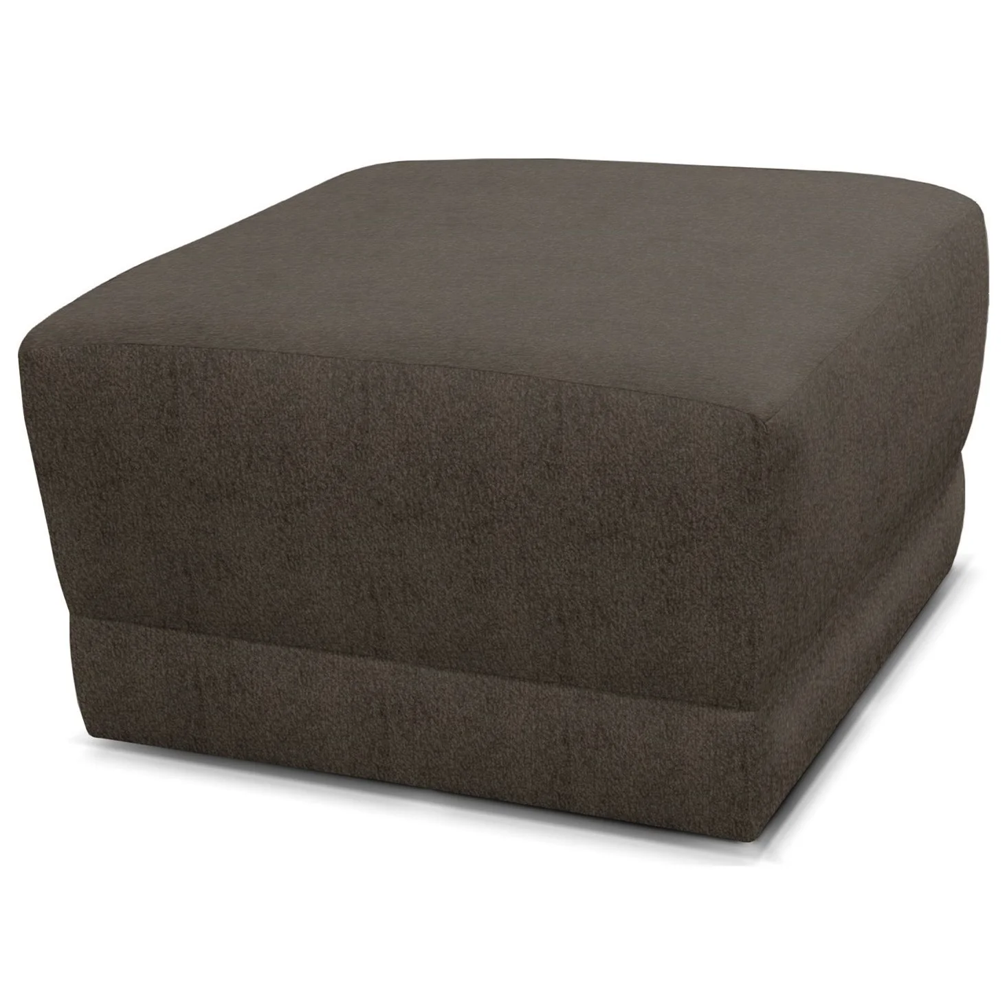 Dimensions 2880 Series 2887 6591 Contemporary Box Ottoman | Wayside ...