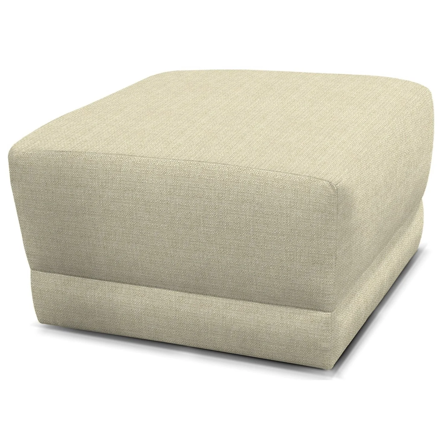 Dimensions 2880 Series 2887 7579 Contemporary Box Ottoman with ...