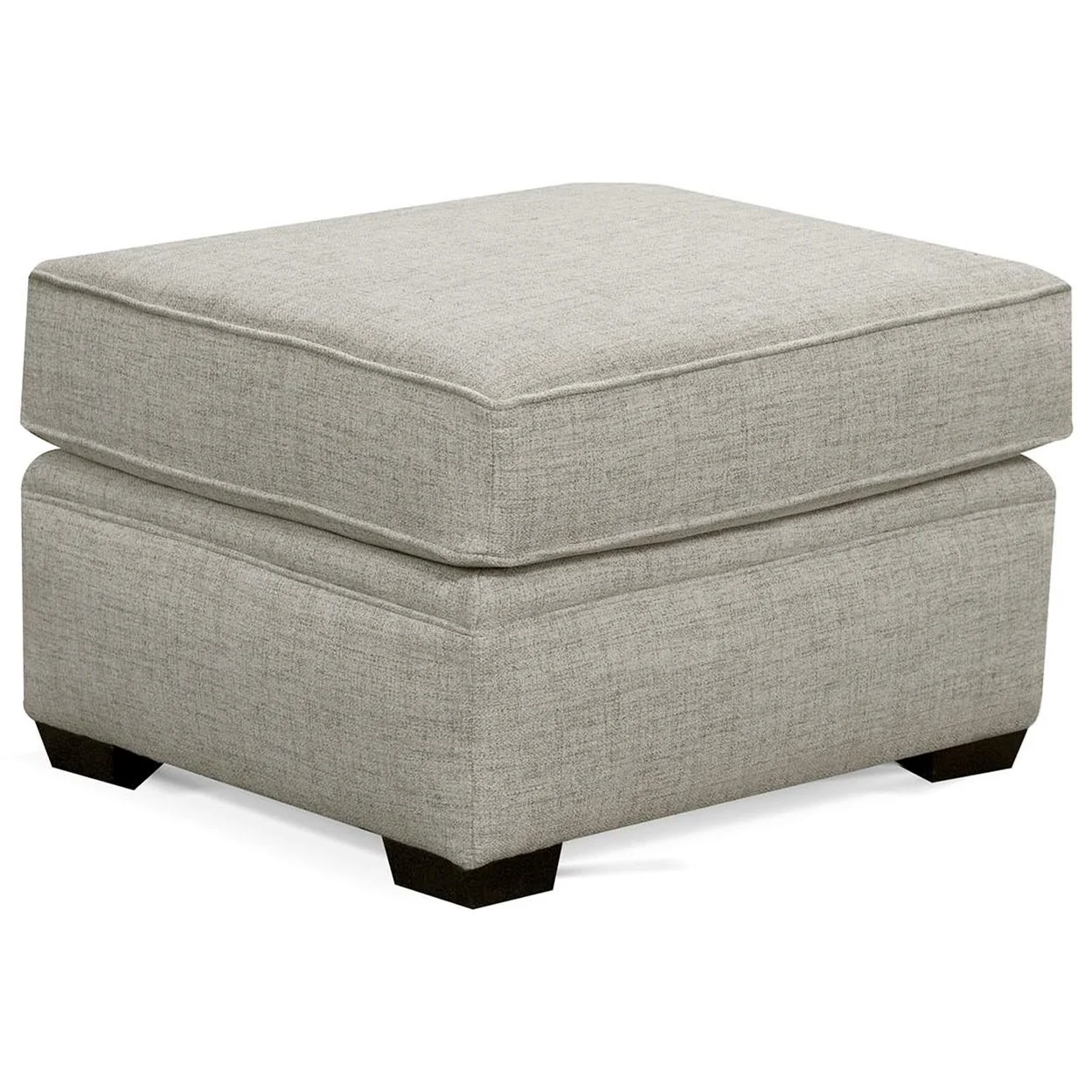 England Hallie 9R07 8629 Casual Ottoman with Short Block Legs ...