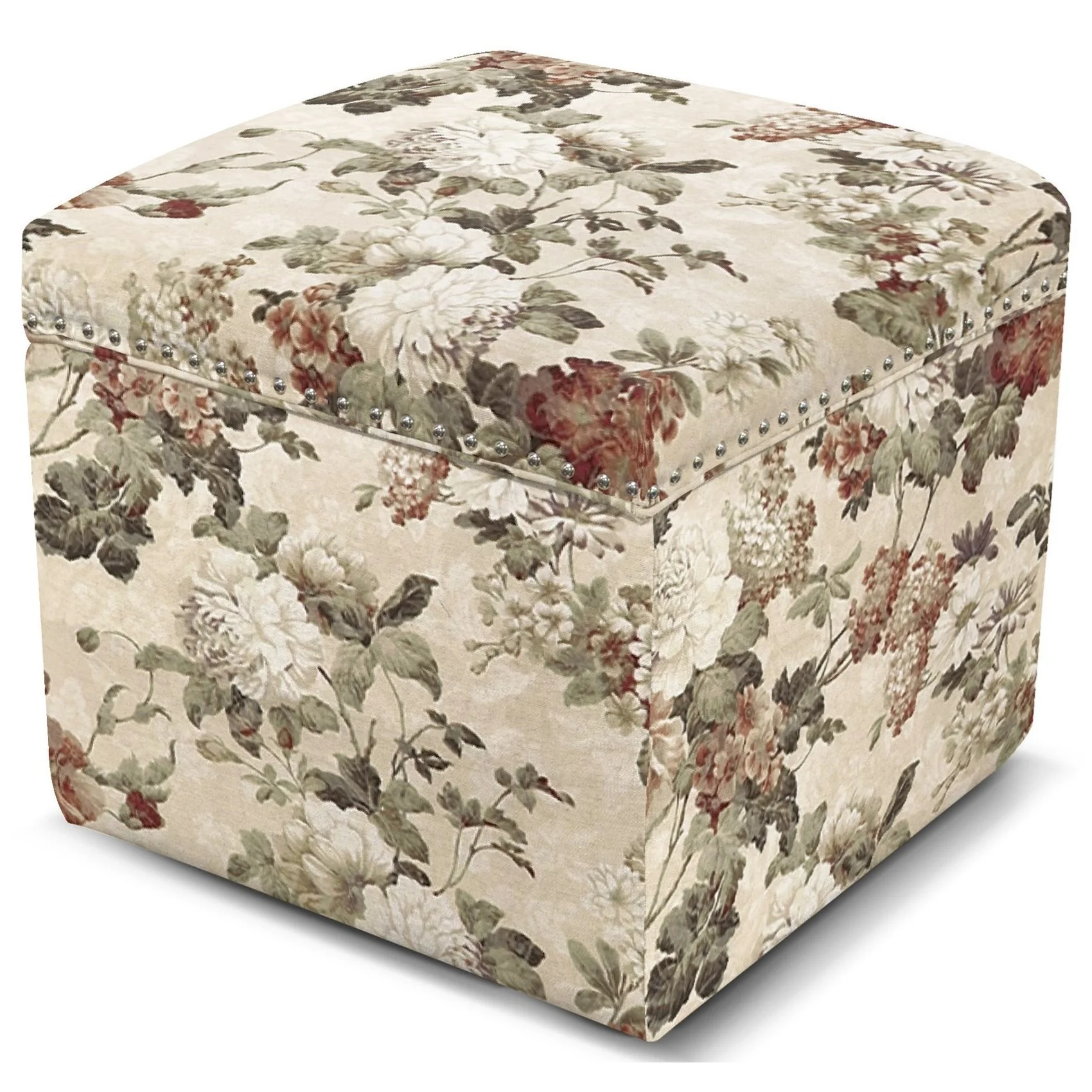 England Parson 2F0081N 2729 Storage Ottoman with Nailhead Trim | Rooms ...