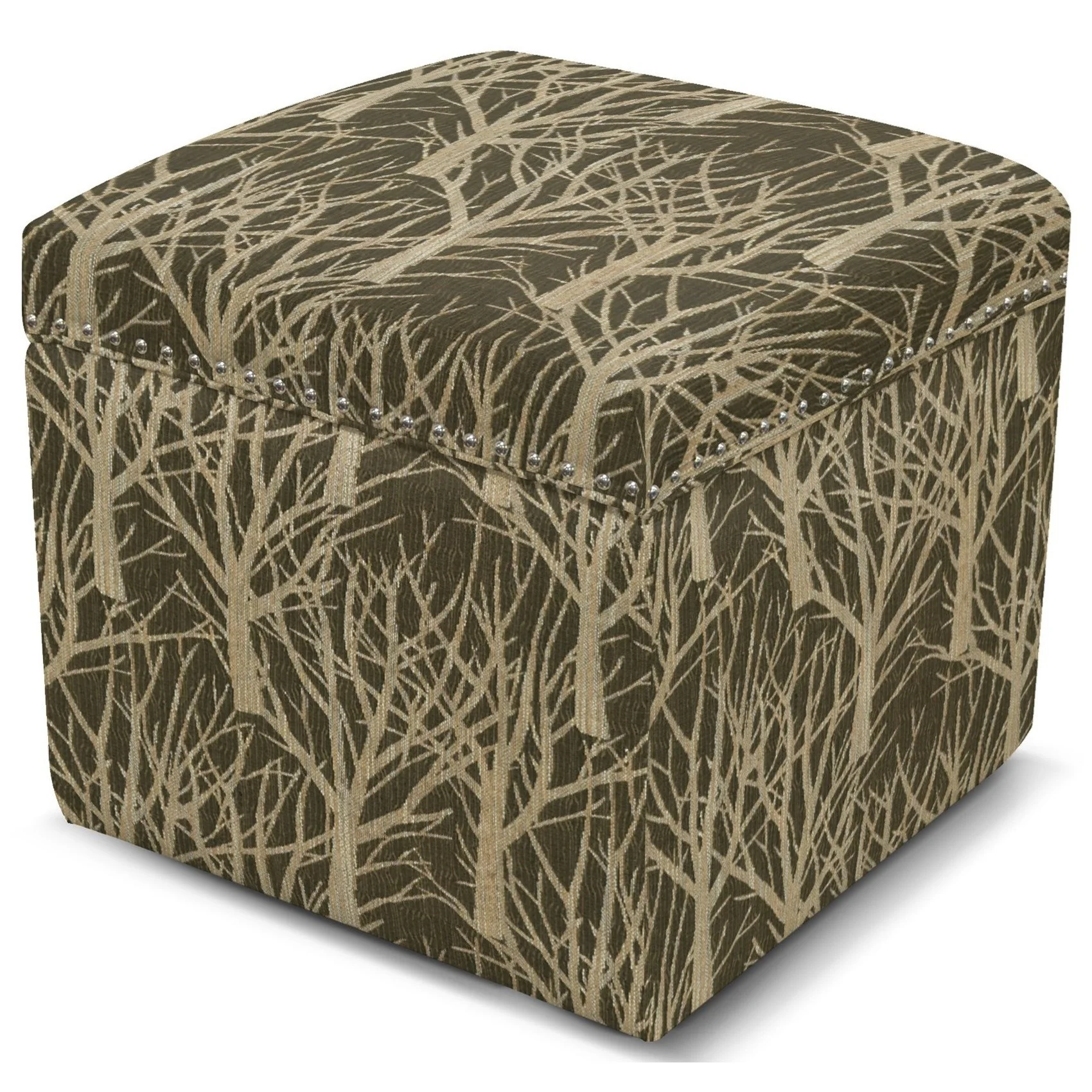 England Parson 2F0081N 5765 Storage Ottoman with Nailhead Trim ...